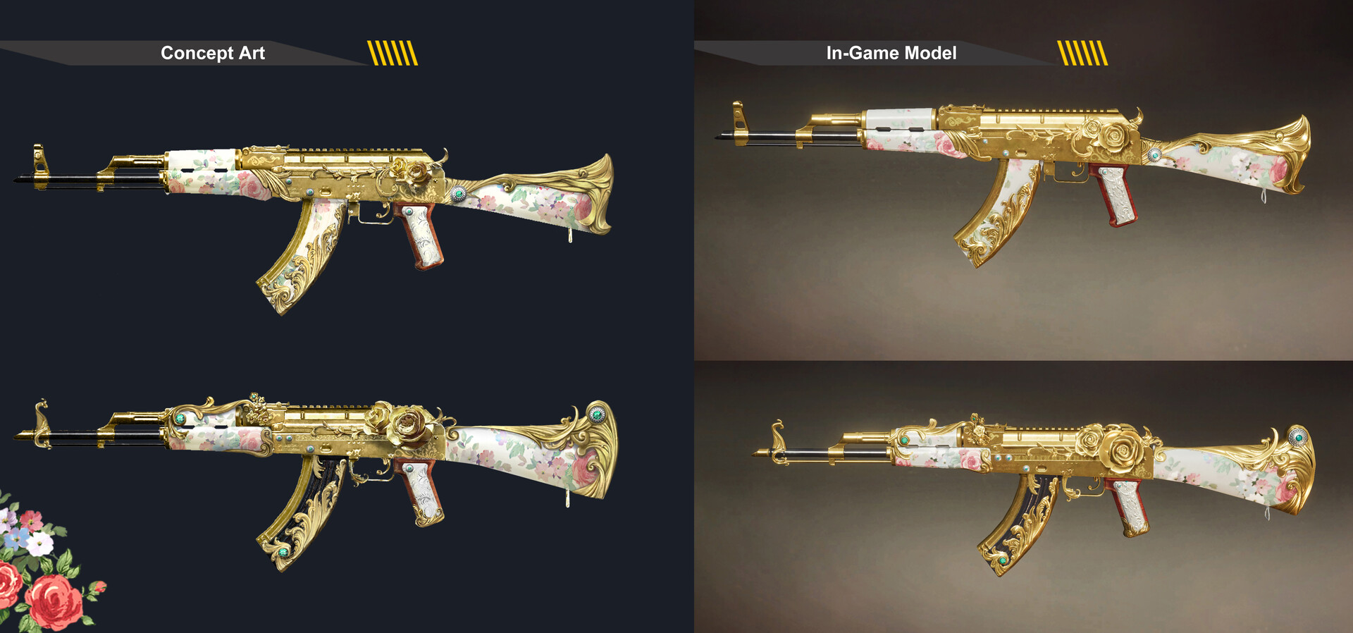 ArtStation - Weapons skin