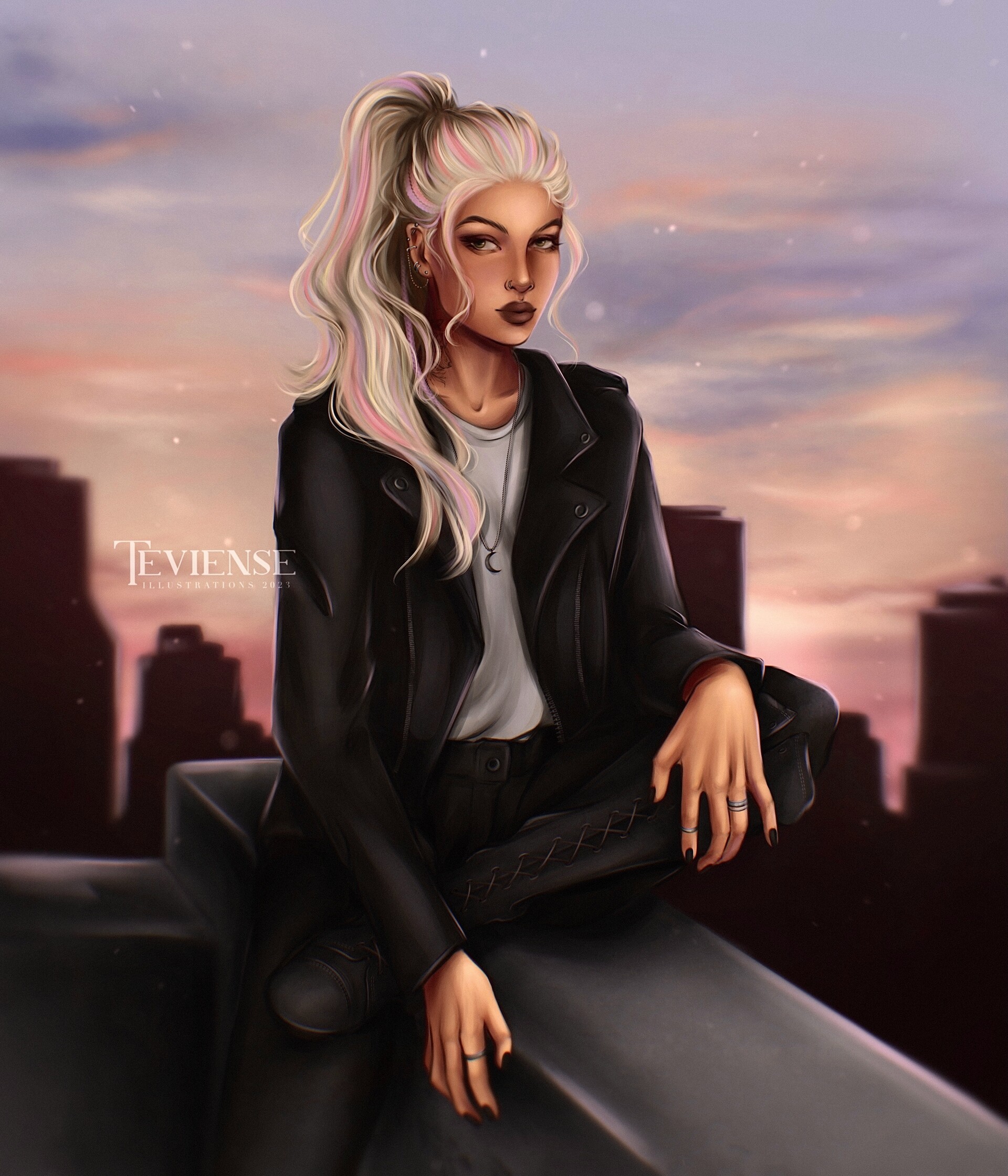 ArtStation - Danika Fendyr from Crescent sity by Sara J Maas