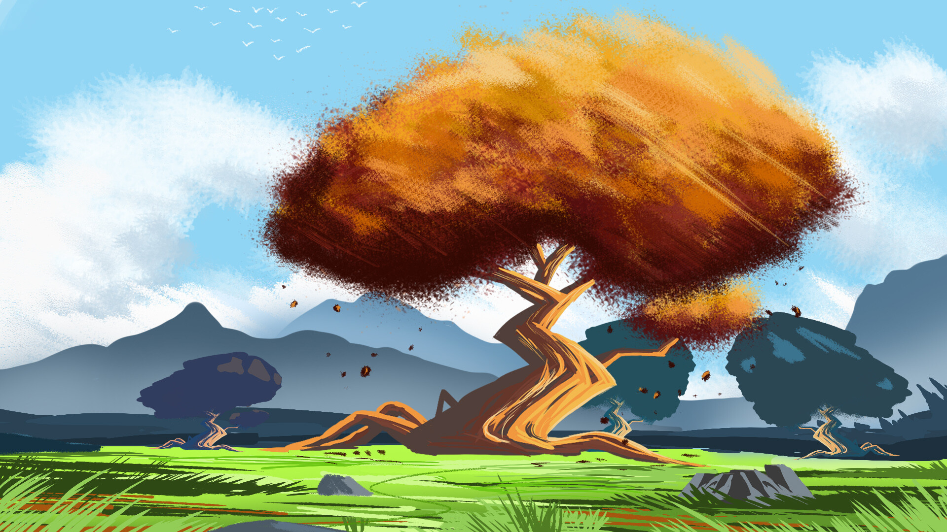 ArtStation - big tree