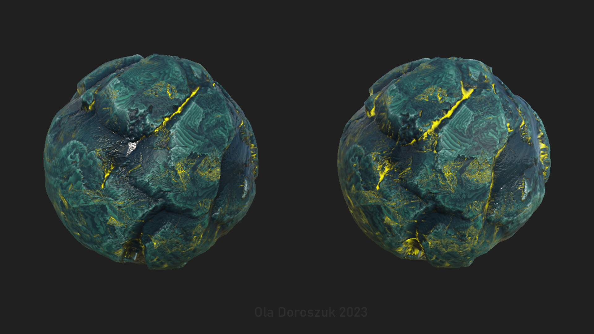 Ola Doroszuk - Toxic Stone Material