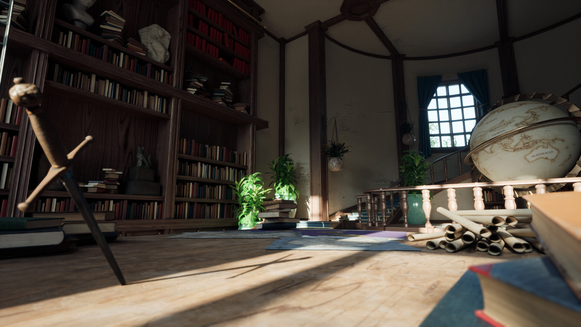 Nathan Nodley - Environment Artist - Adventurer's Study - Unreal Engine ...