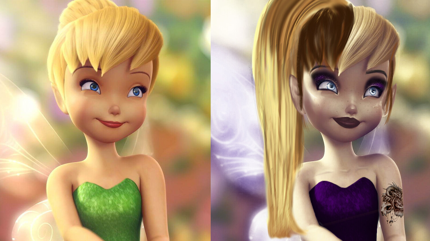 ArtStation - Tinker Bell Illustration | Halloween