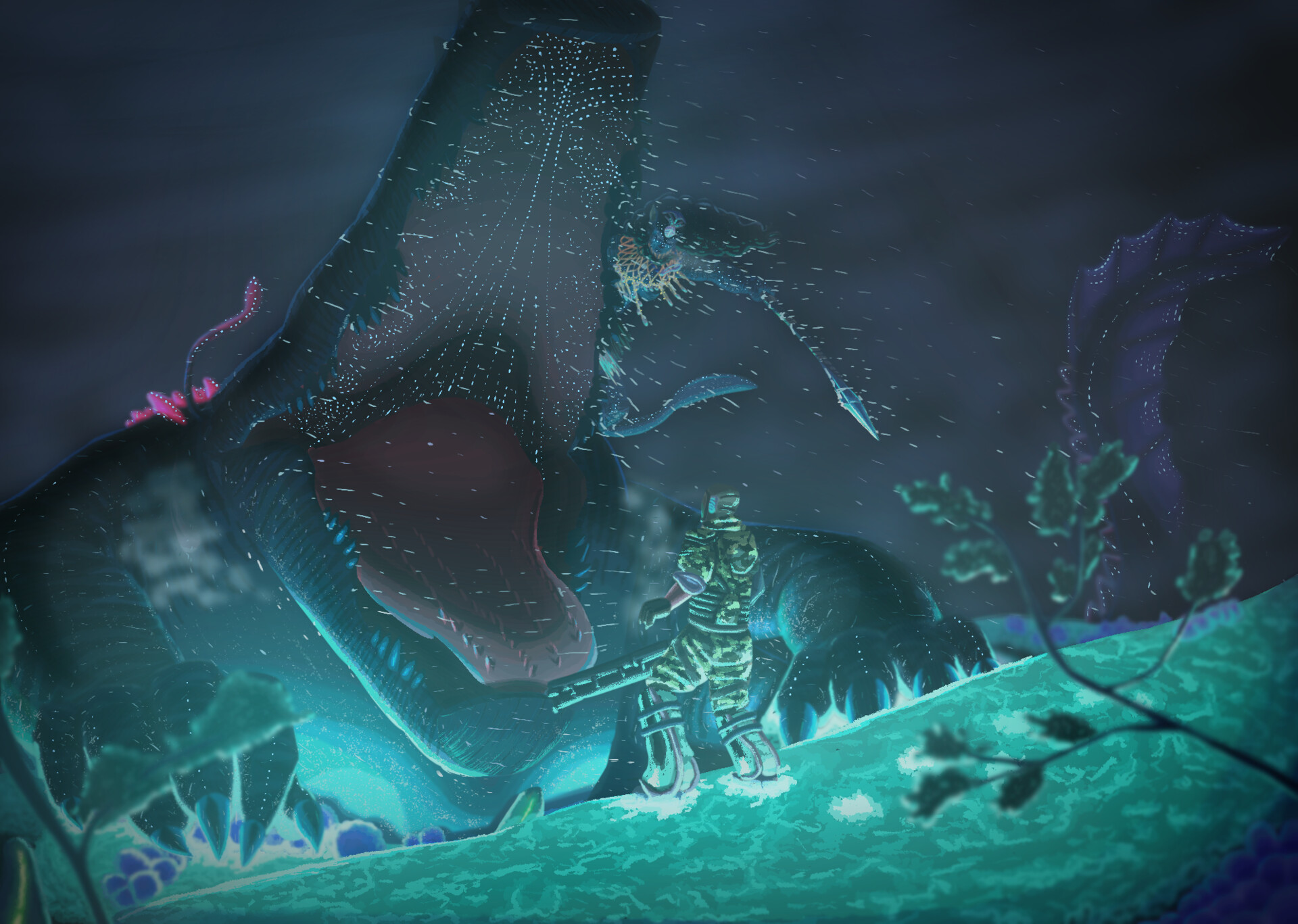 ArtStation - Avata's fan made creature