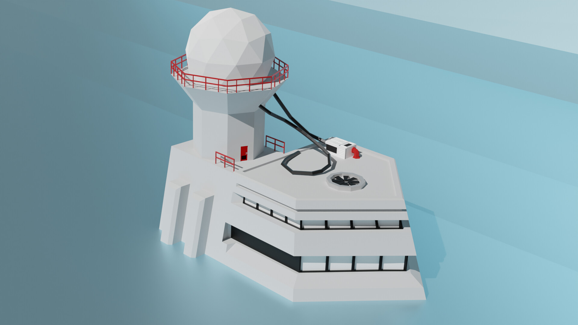 ArtStation - Low-Poly Array Station