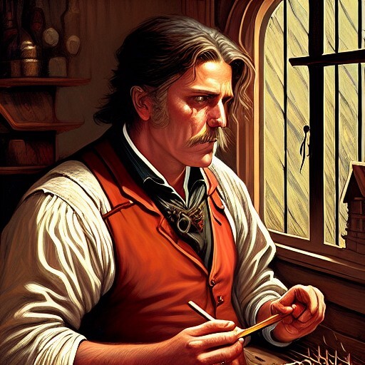 ArtStation - The Victorian Matchstick Maker