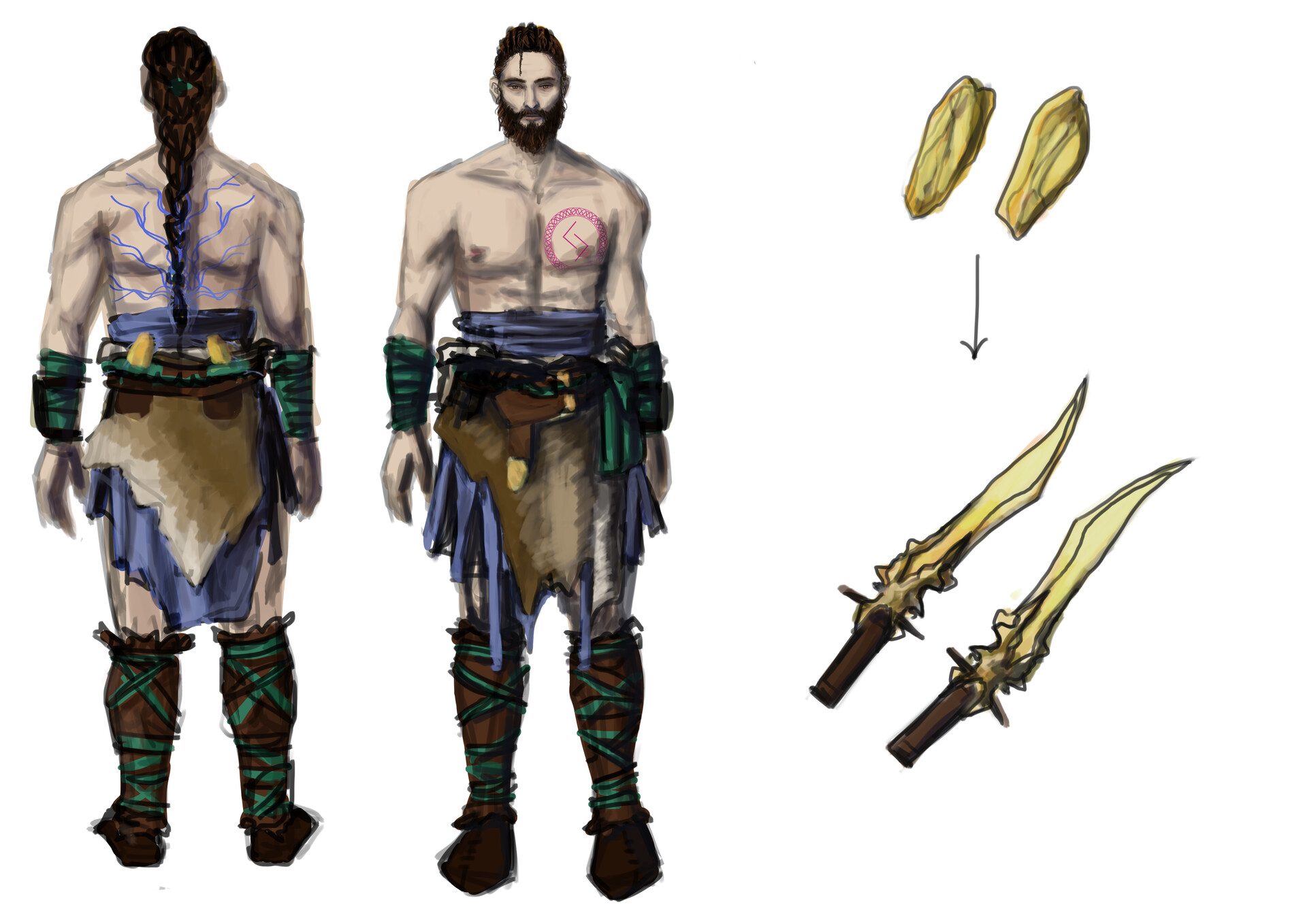 ArtStation - God of War Original Character Concept