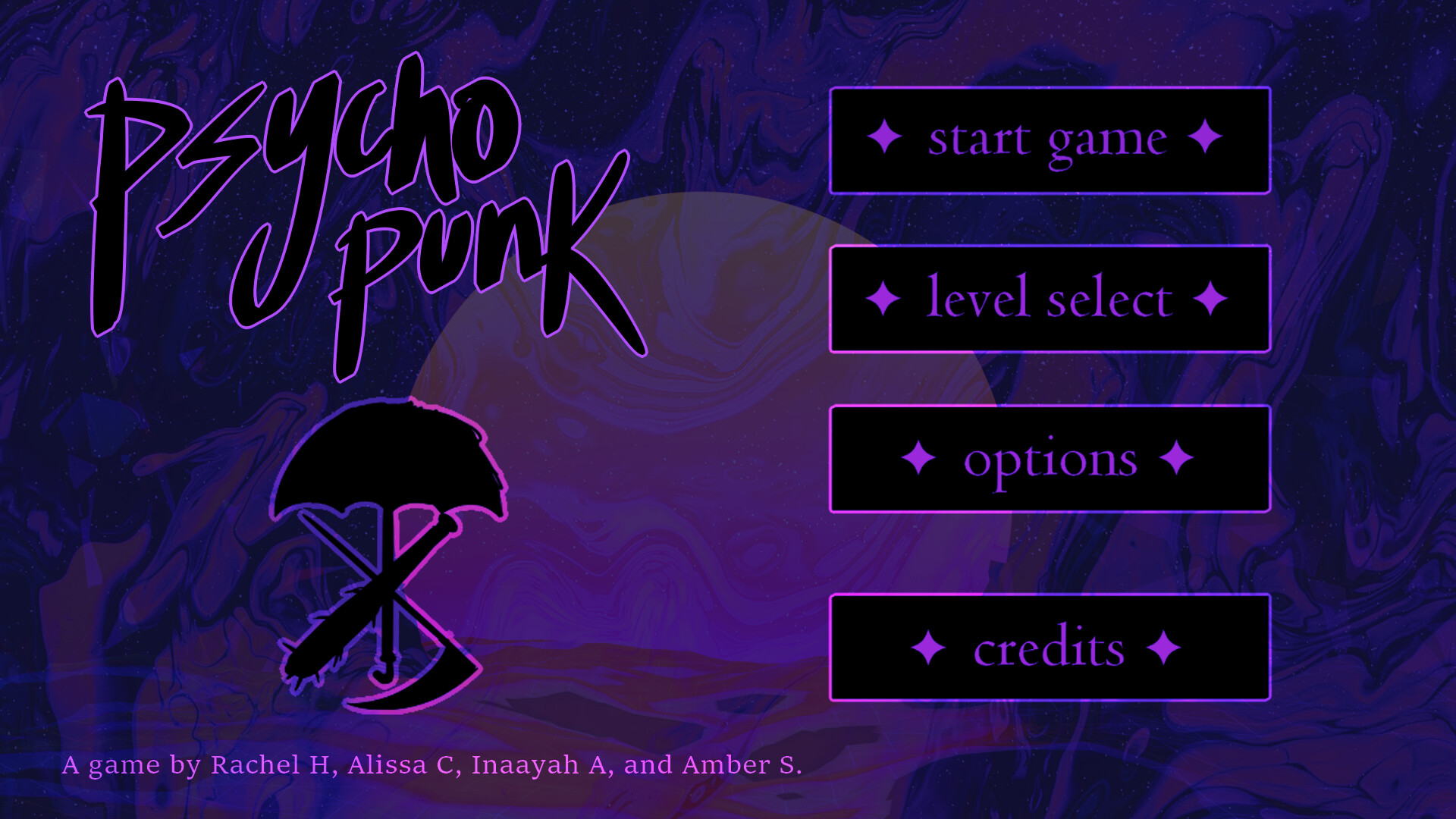 ArtStation - 2D PROJECT: PSYCHO PUNK