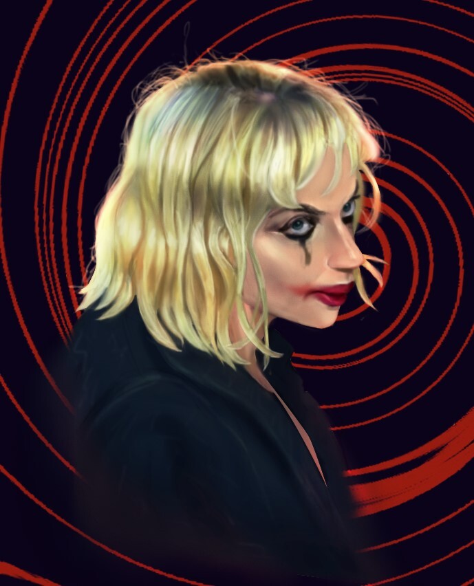 ArtStation - Lady Gaga portrait
