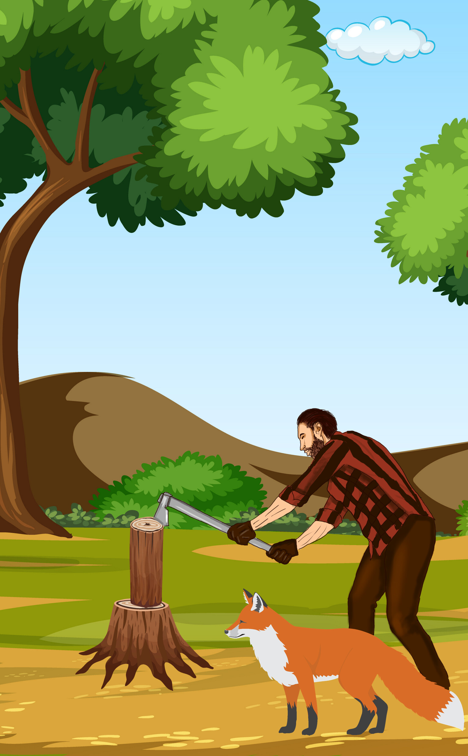 ArtStation - Aesop's Fables | book illustrations