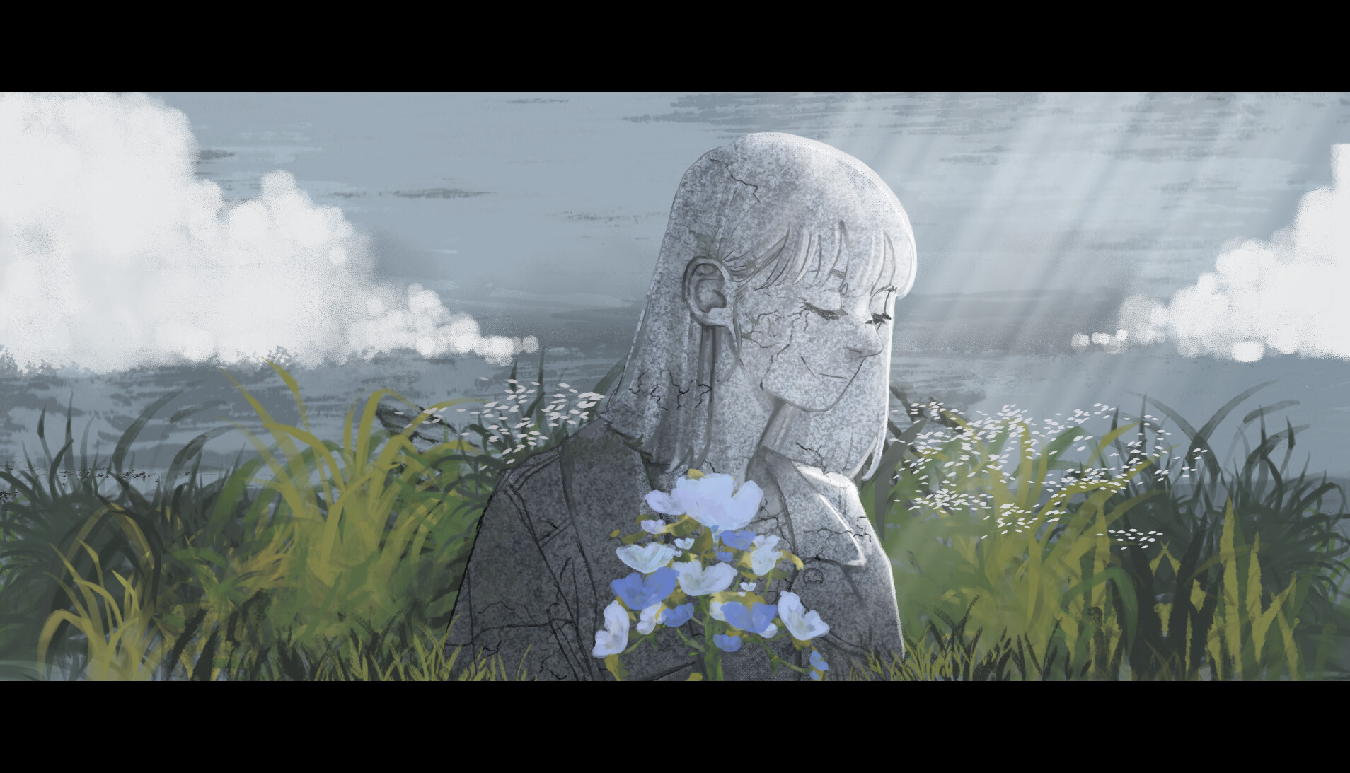 ArtStation - Even when I leave this world, give me flowers