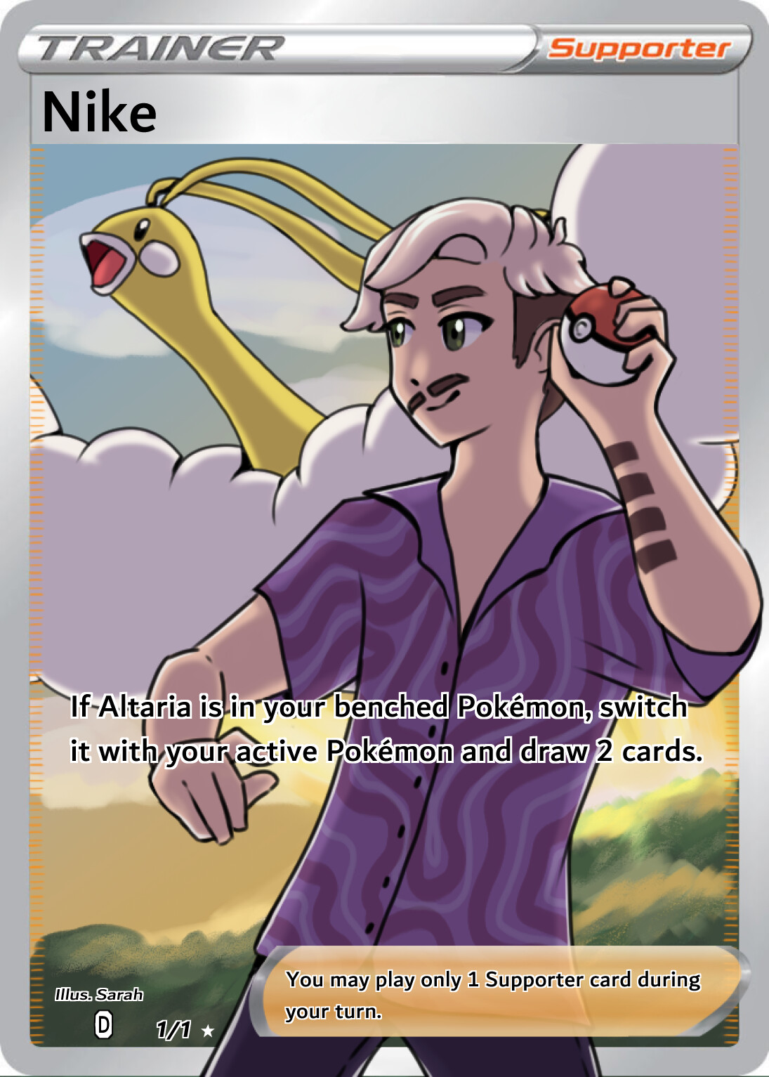 ArtStation - Custom Pokemon Trading Card Game