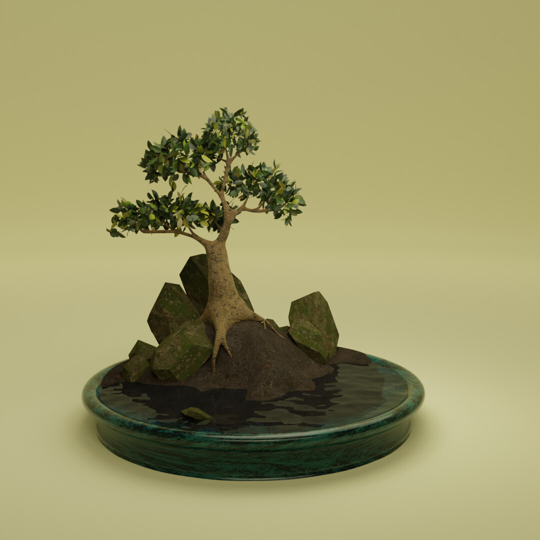 ArtStation - Bonsai tree