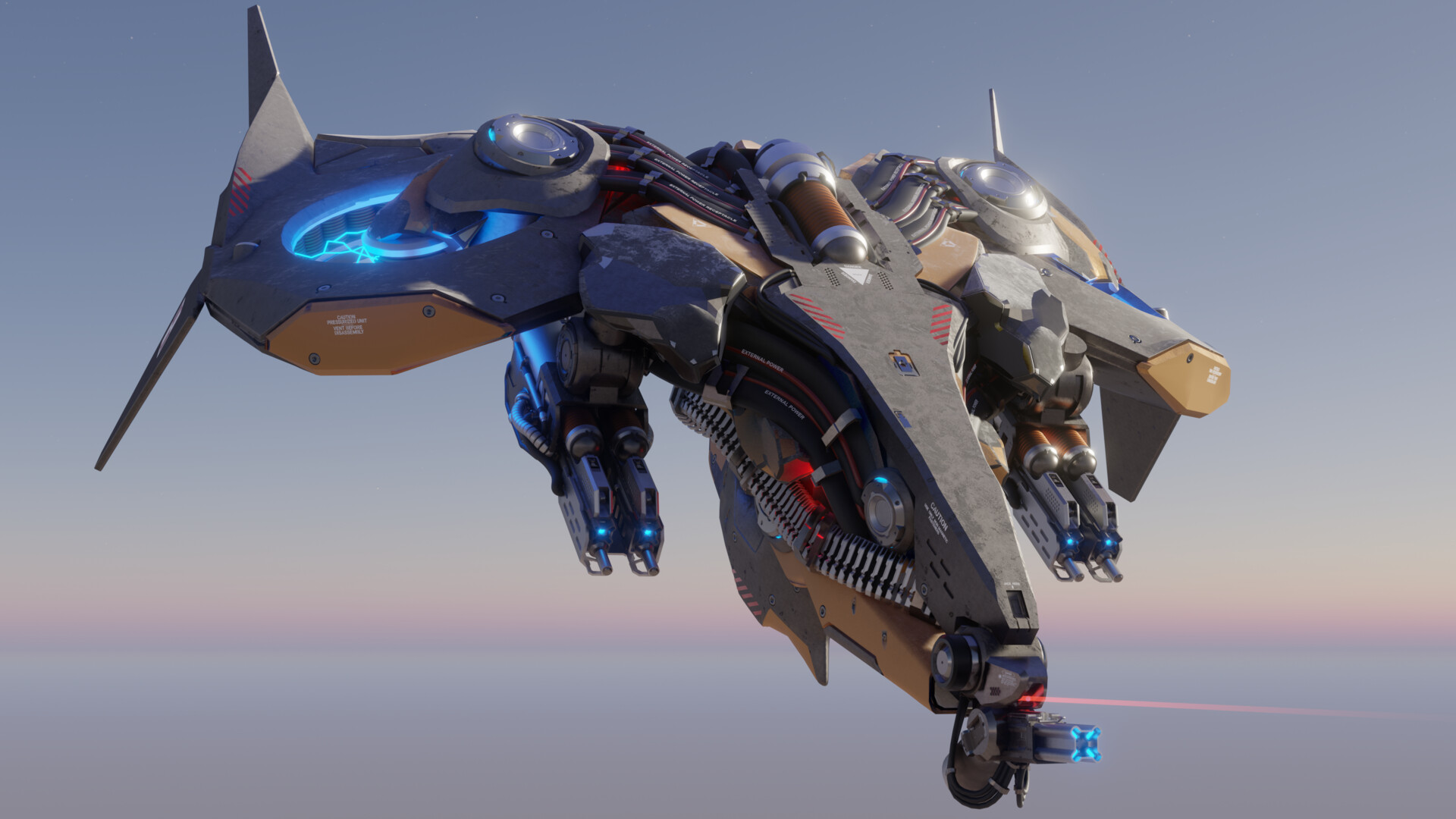 ArtStation - Gunship