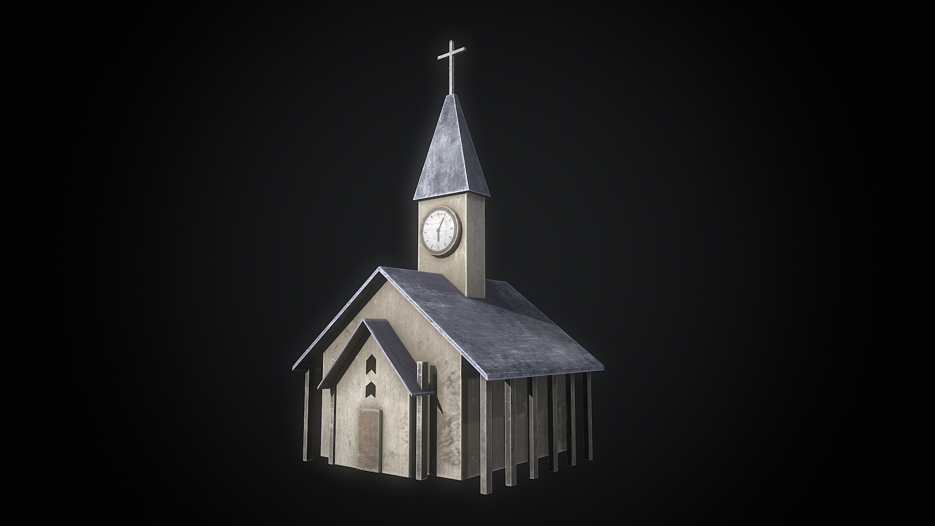 ArtStation - An old church - game asset