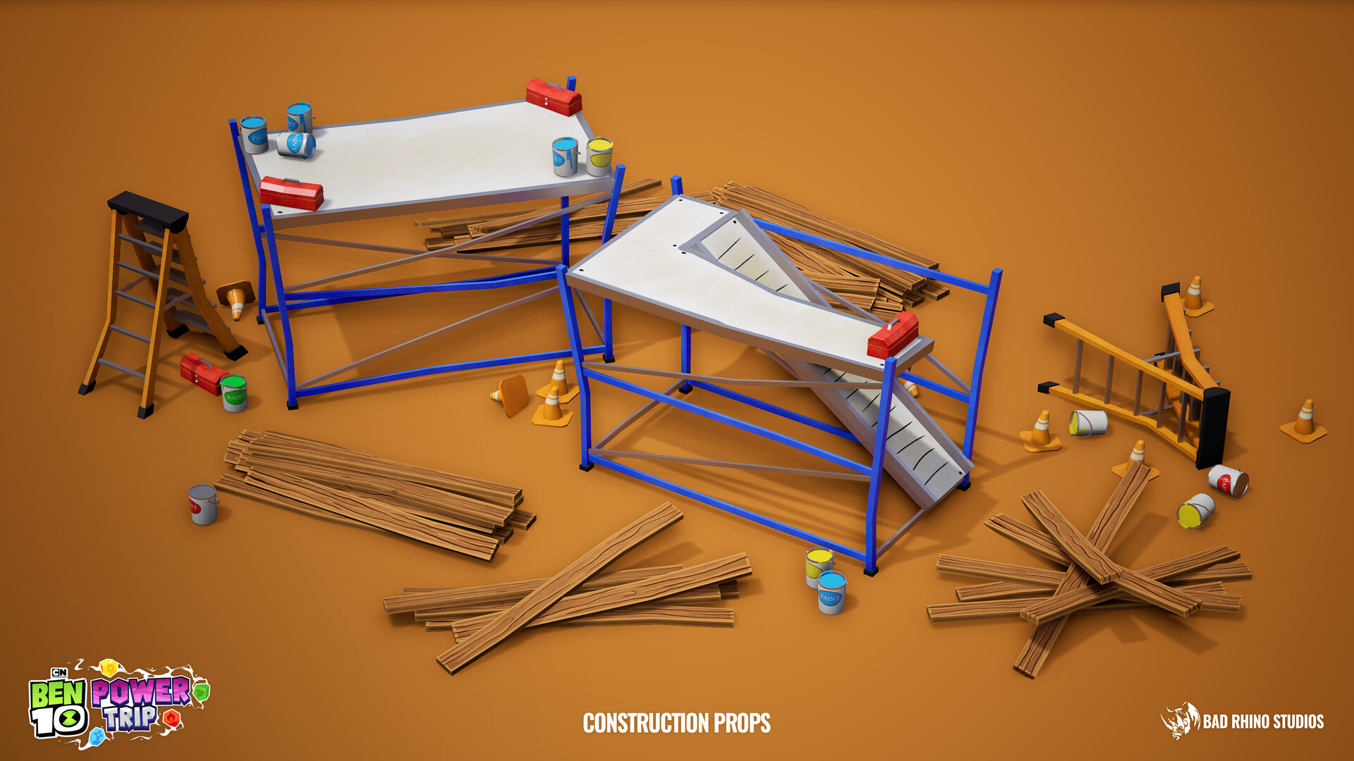 ArtStation - Construction Props
