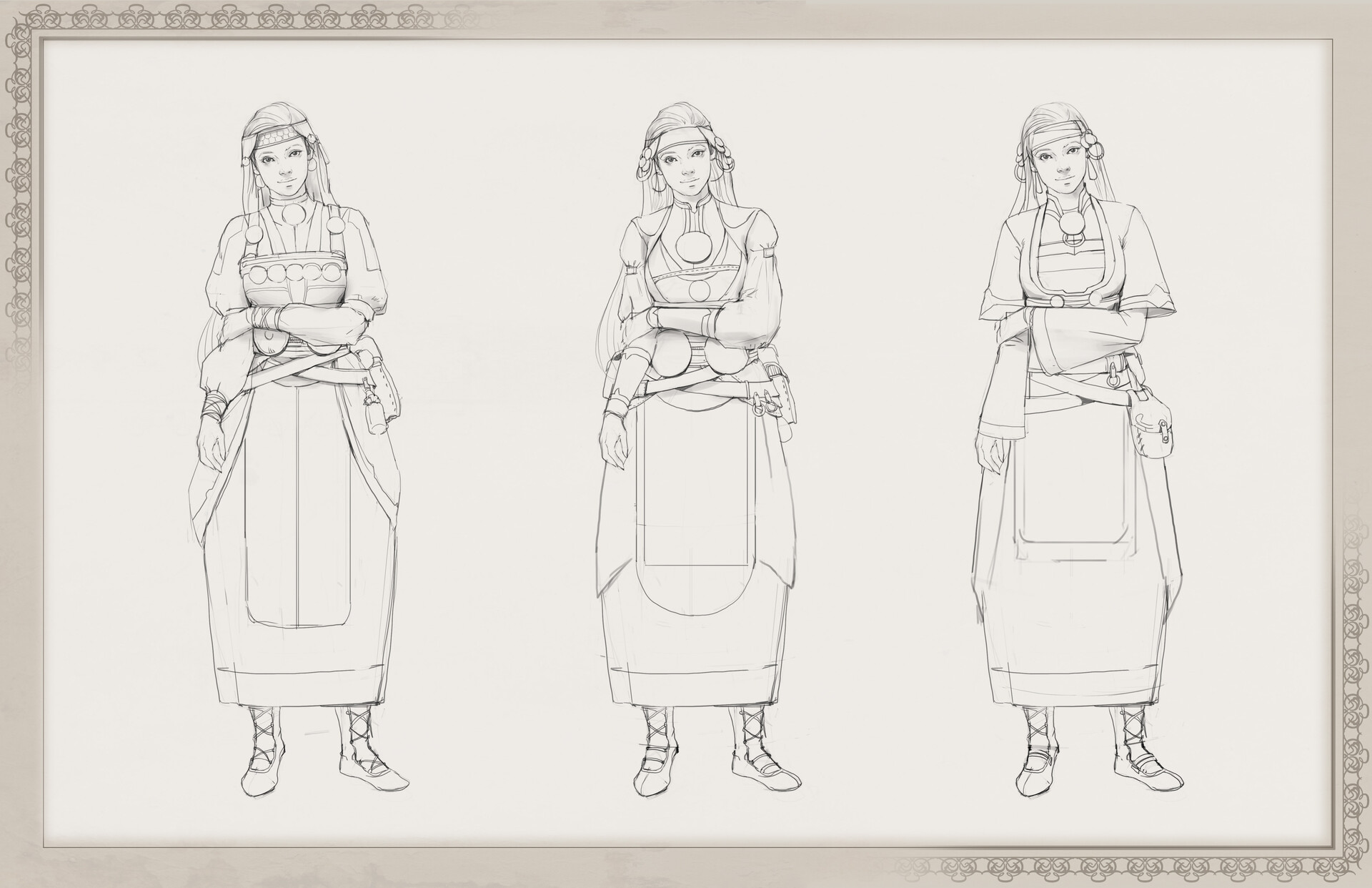 Mia Yoo - Isha from 'the song of promise' (personal project)