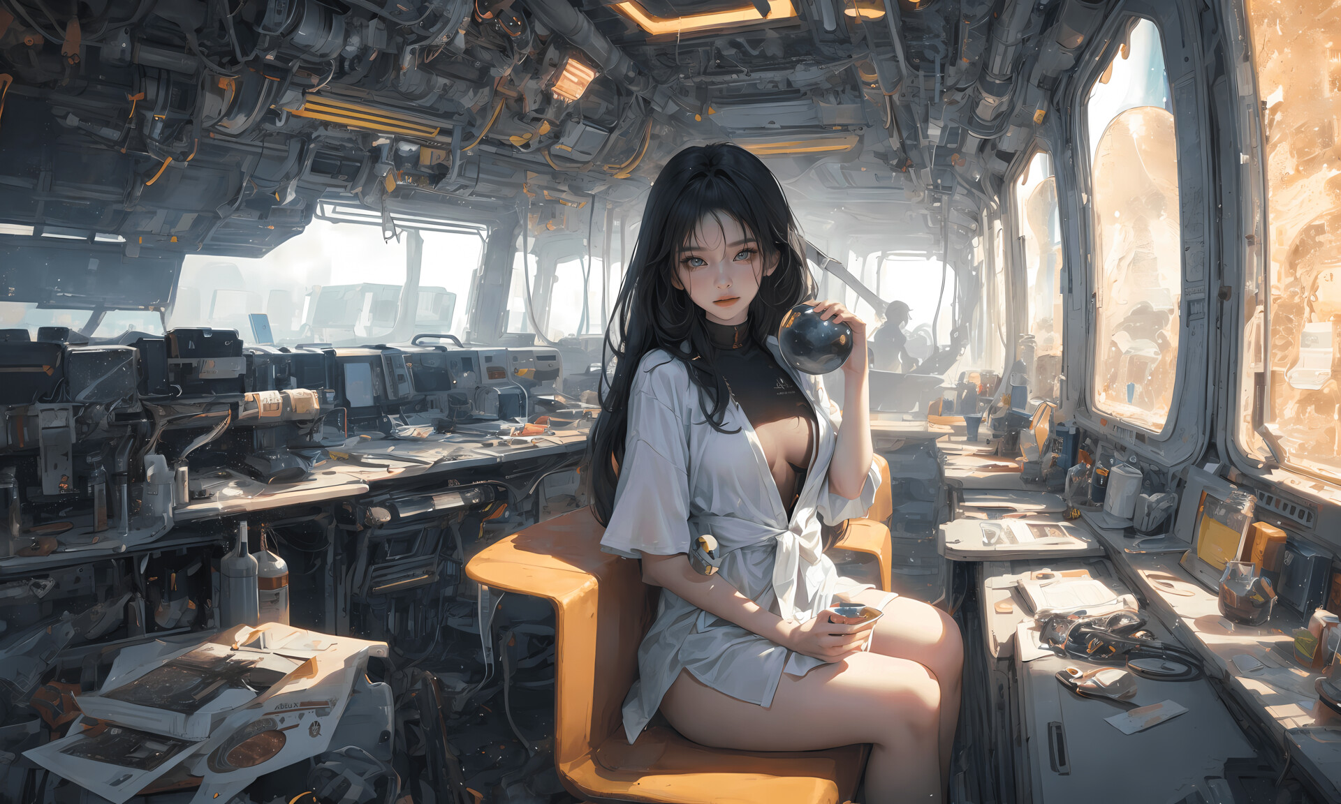 ArtStation - Wallpaper of space, Dalcefo Painting (NSFW)