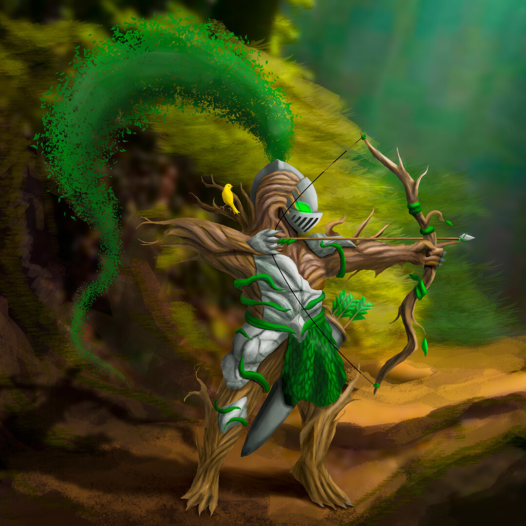 ArtStation - forest archer