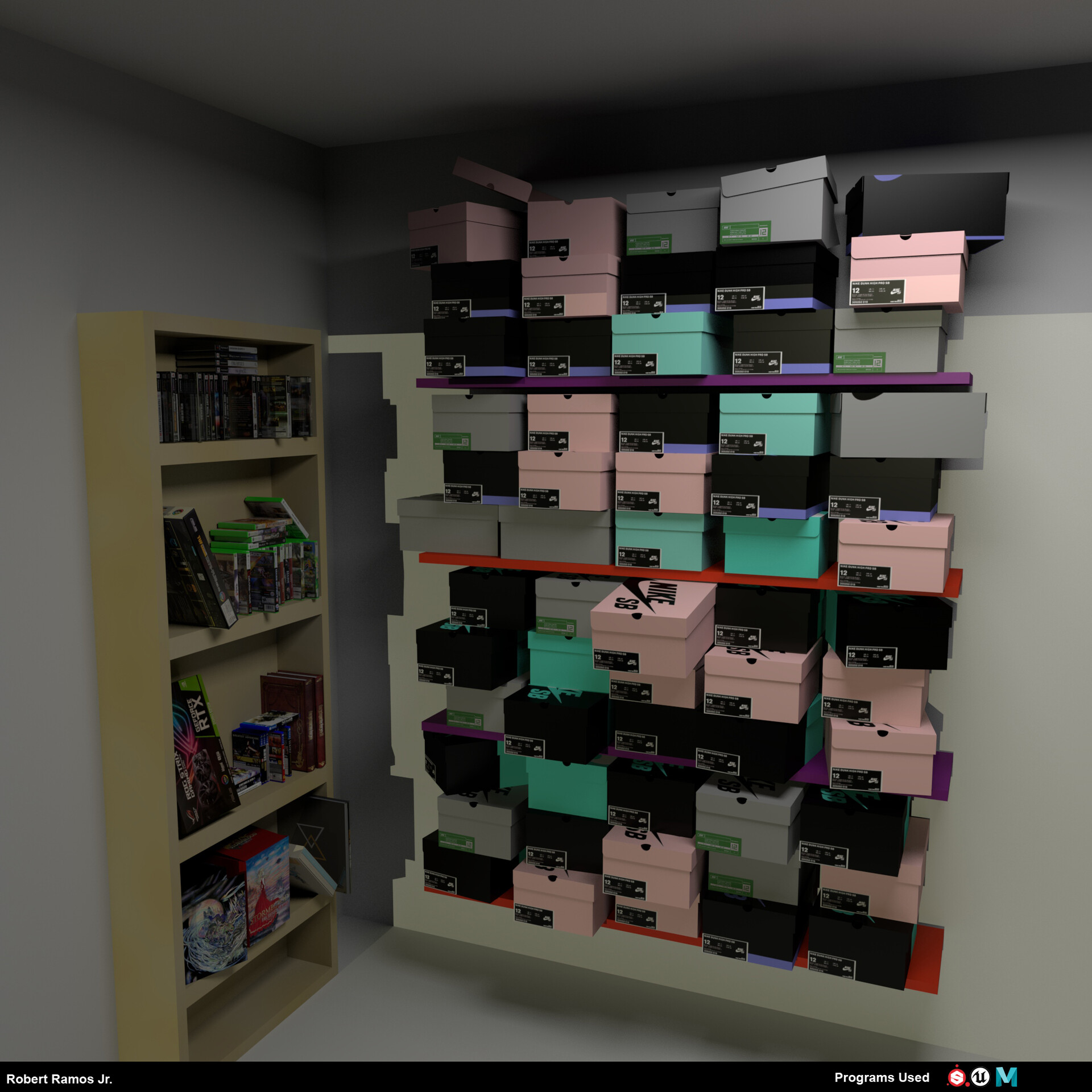 Robert Ramos Jr - Shoes and Video Games