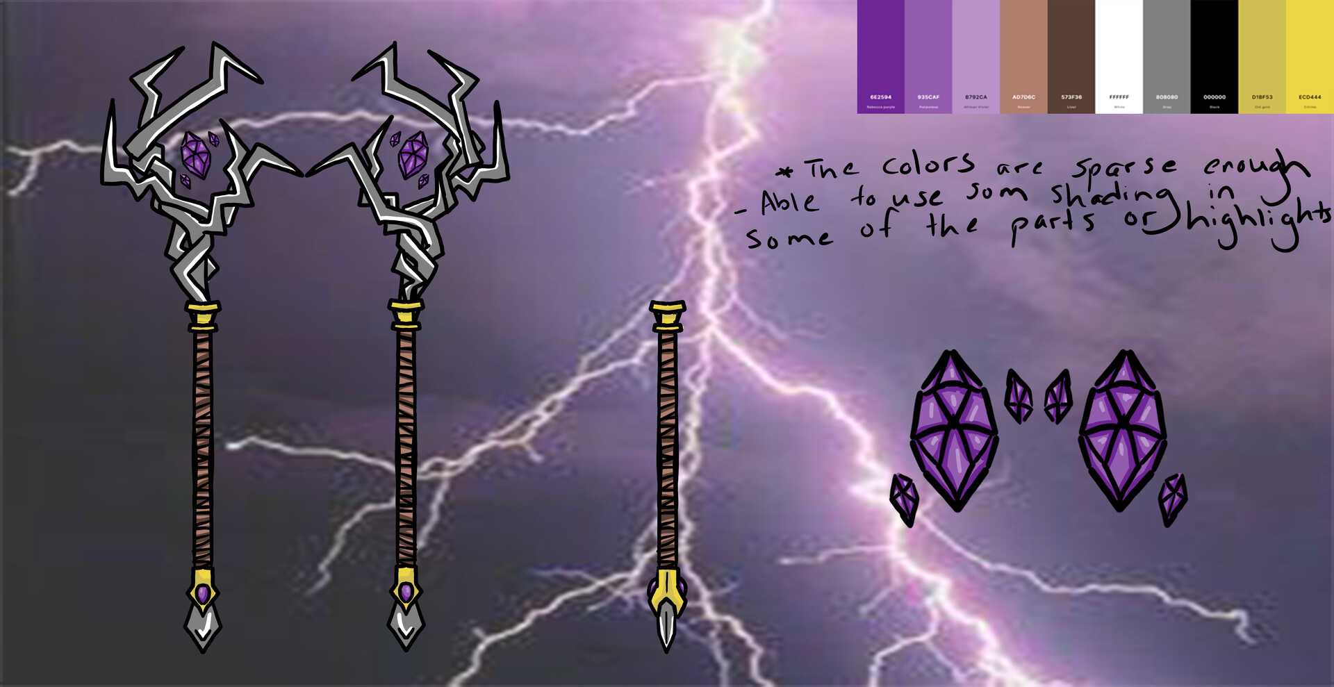 ArtStation - Lightning Scepter