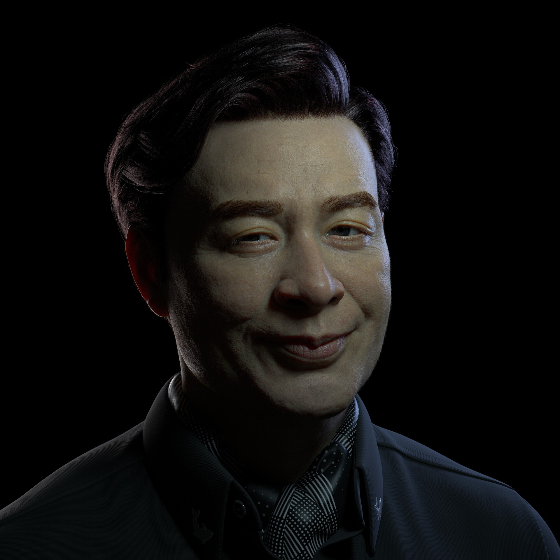 ShaoWeipeng - 《狂飙The Knockout》—— 高启强GaoQiqiang（张颂文ZhangSongwen饰）粉丝肖像作品