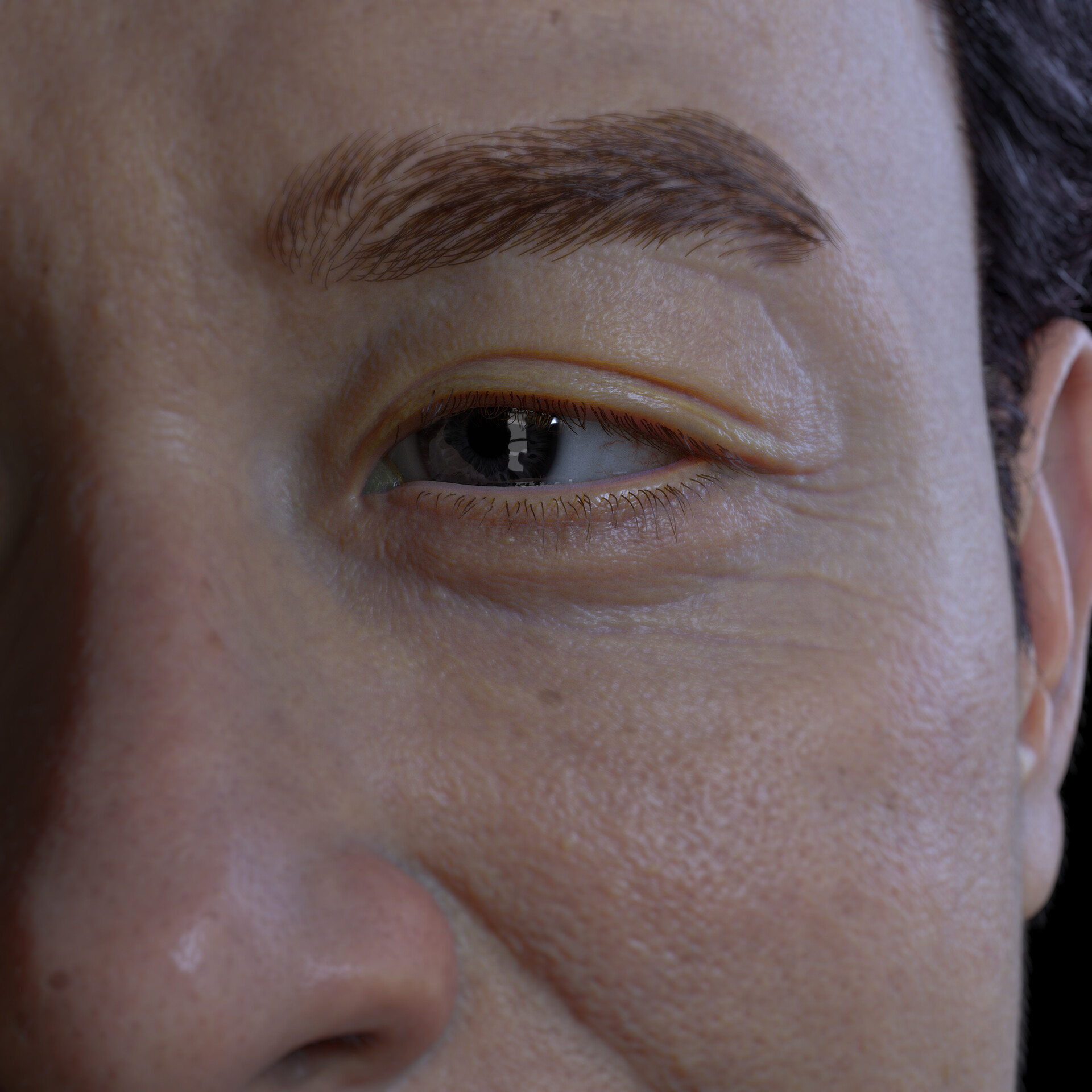 ShaoWeipeng - 《狂飙The Knockout》—— 高启强GaoQiqiang（张颂文ZhangSongwen饰）粉丝肖像作品