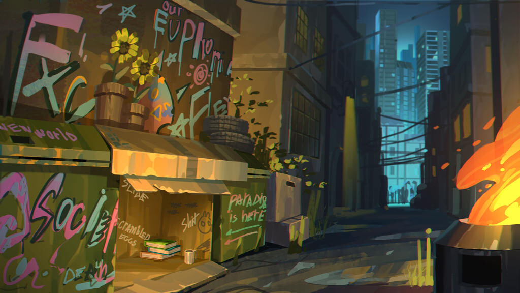 ArtStation - Background commission