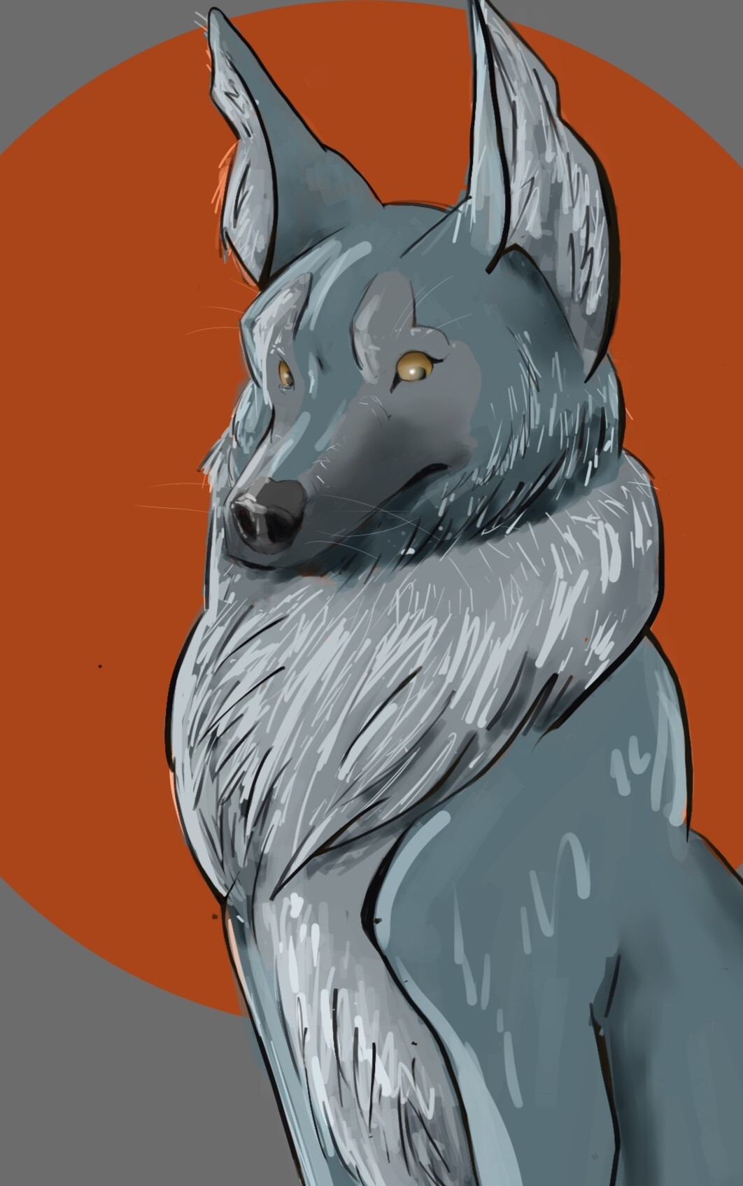 ArtStation - Shy Wolf