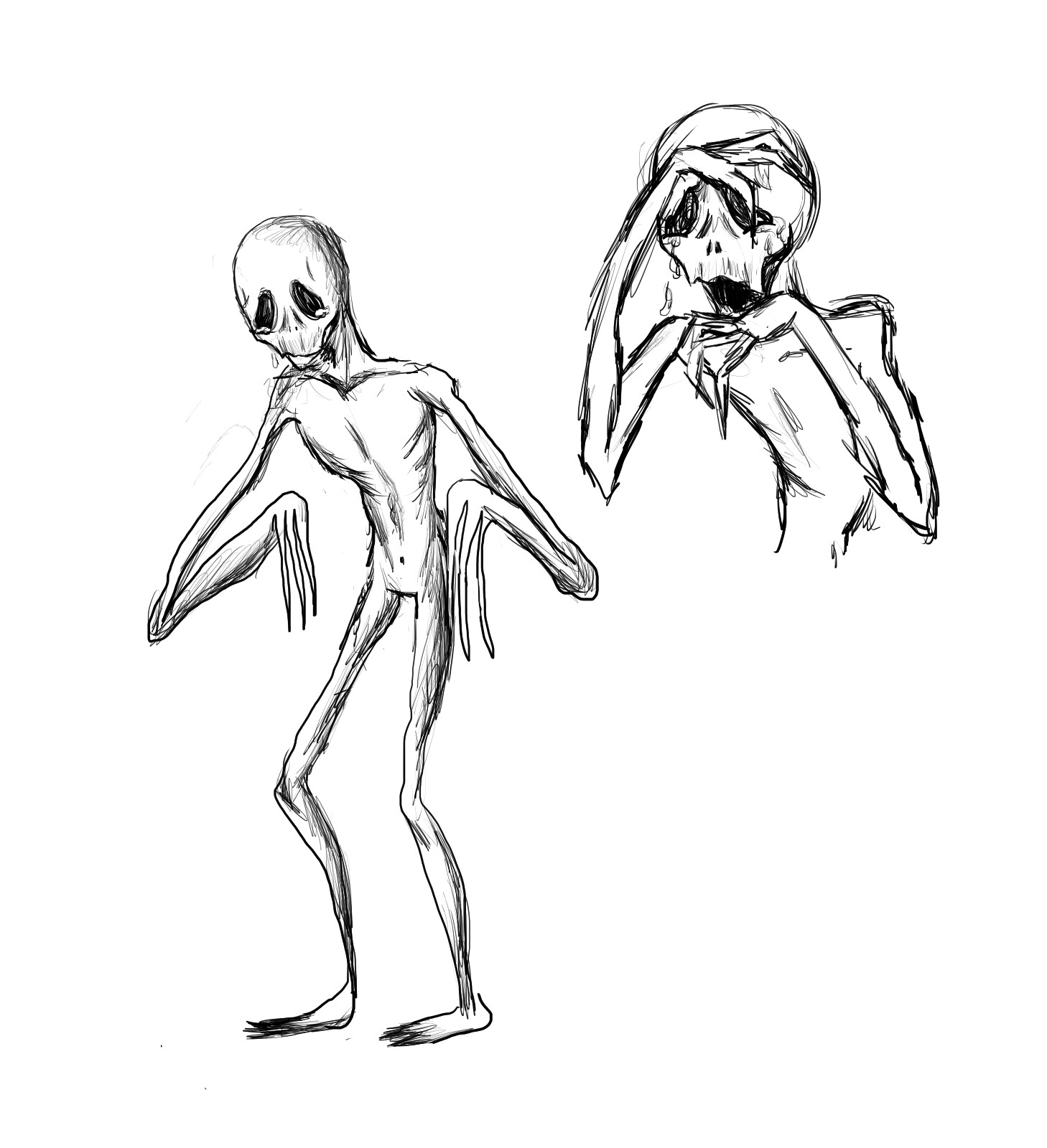 Noelia Fuentes - MorkBorg "Shame" Monster Concept