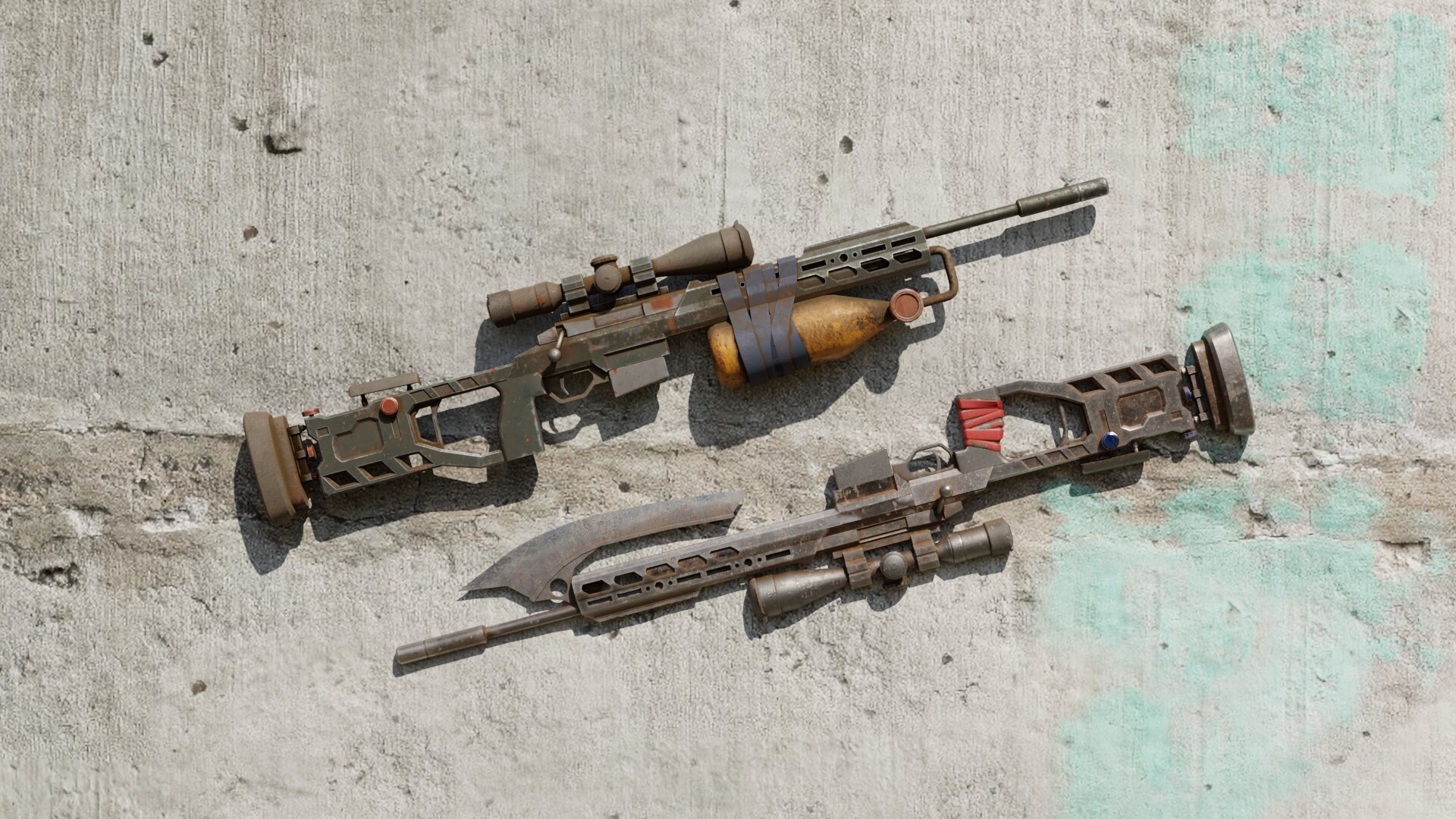 ArtStation - Combat Sniper