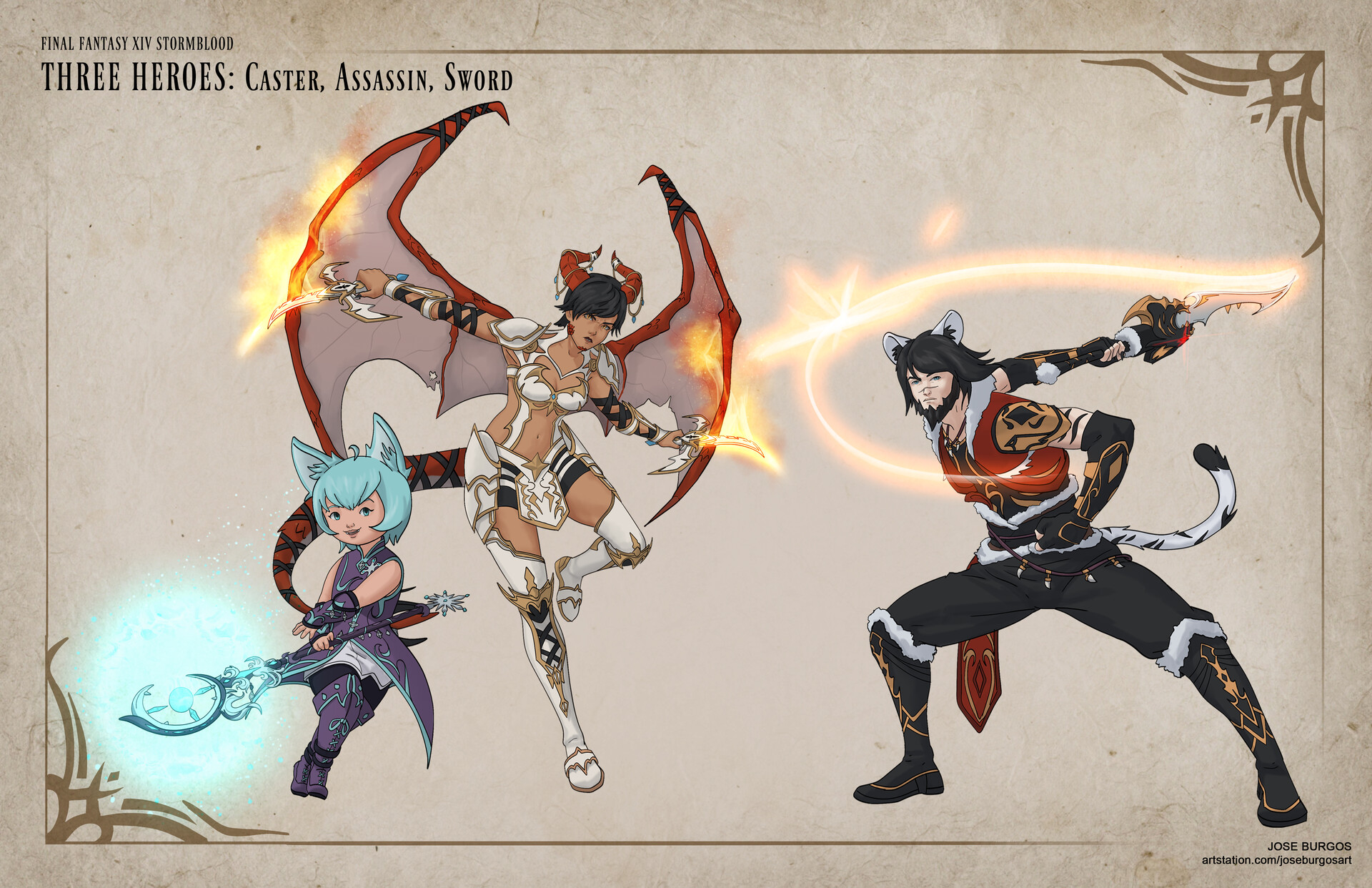 ArtStation - Final Fantasy Fan Concept Designs