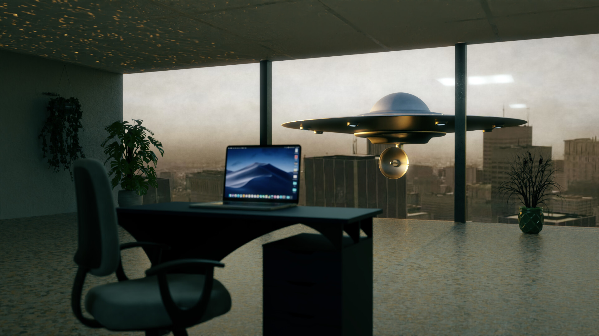 ArtStation - The Saucers Approach