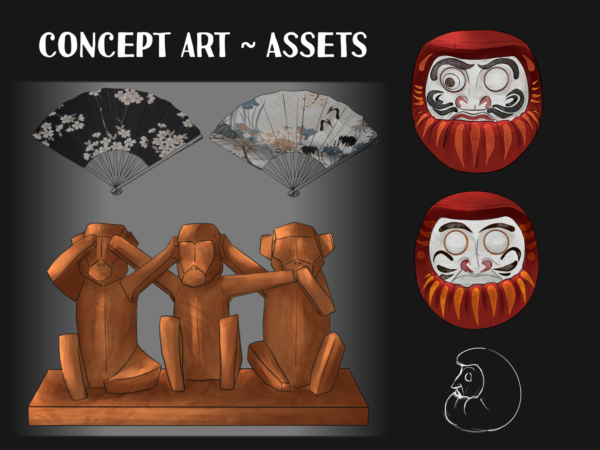 Sephora Sadouki - The Karoshi Dead End - Escape Game VR Props