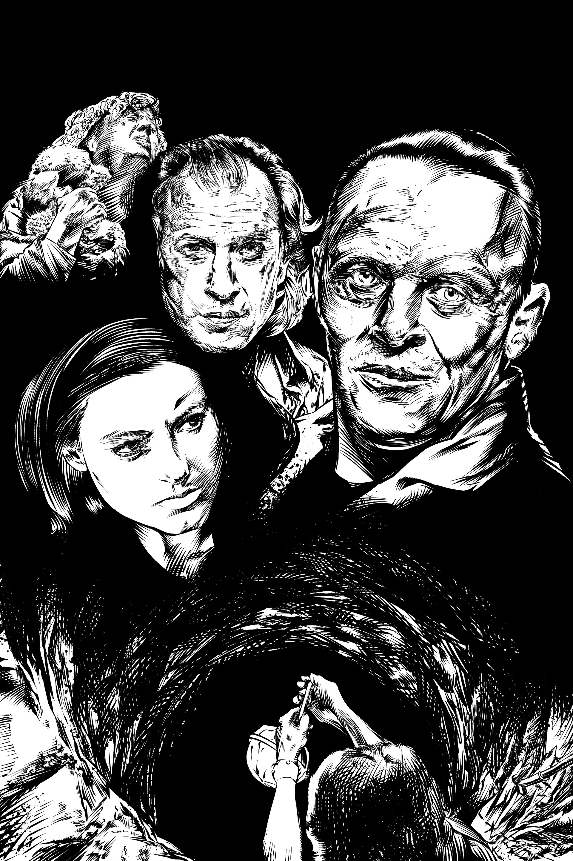 ArtStation - Movie Poster–The Silence Of The Lambs