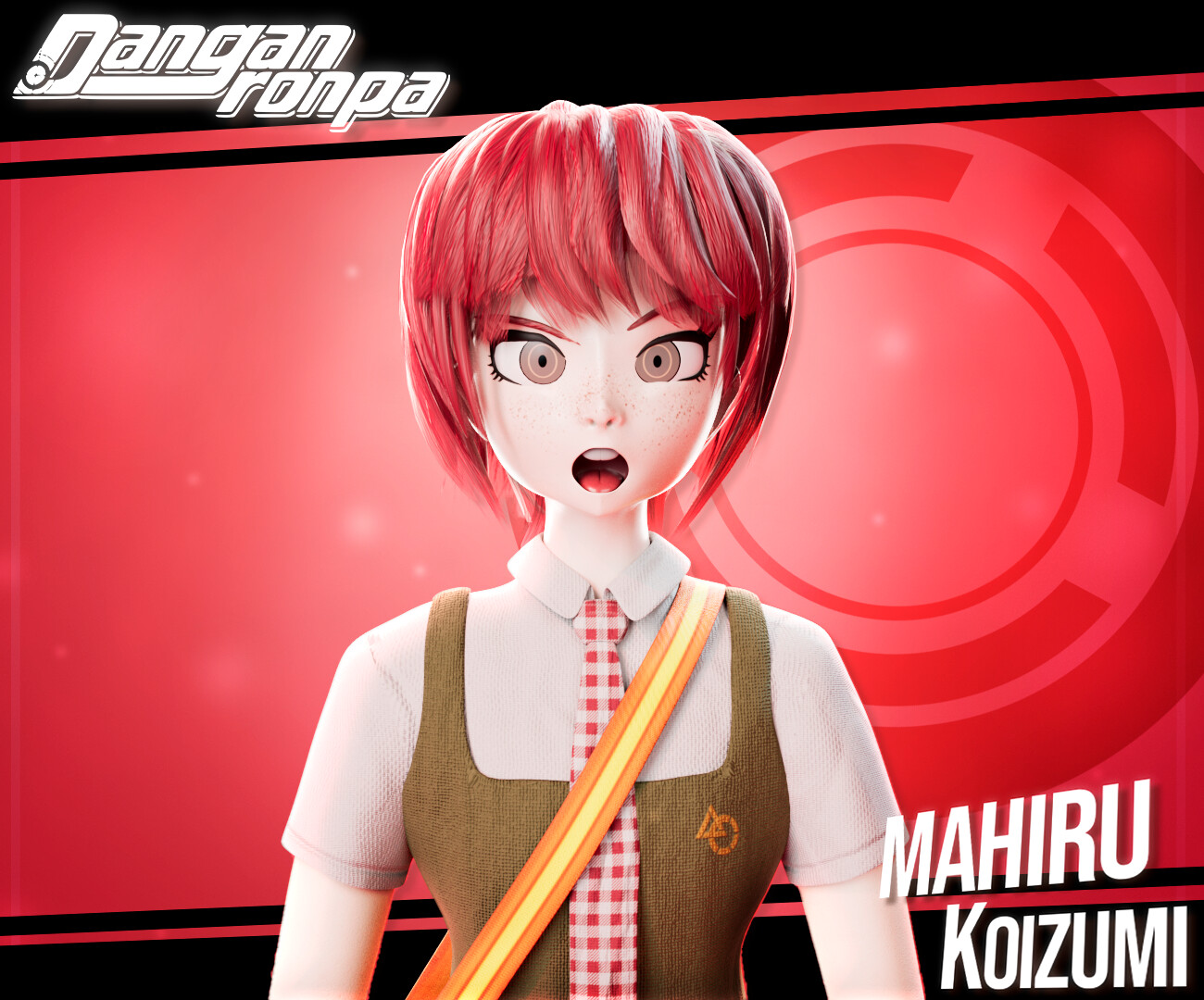 ArtStation - Mahiru (Danganronpa) 3D