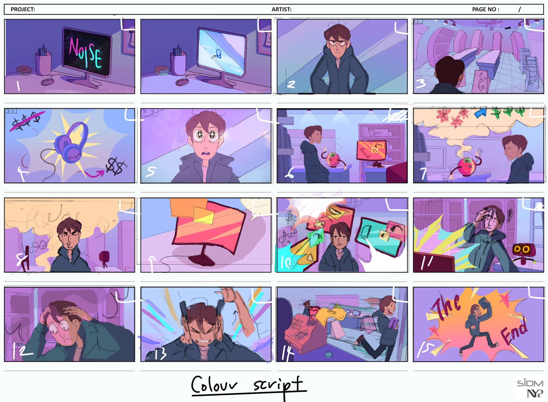 Isanne Chan - Noise! - Scenes from Independent Work Project