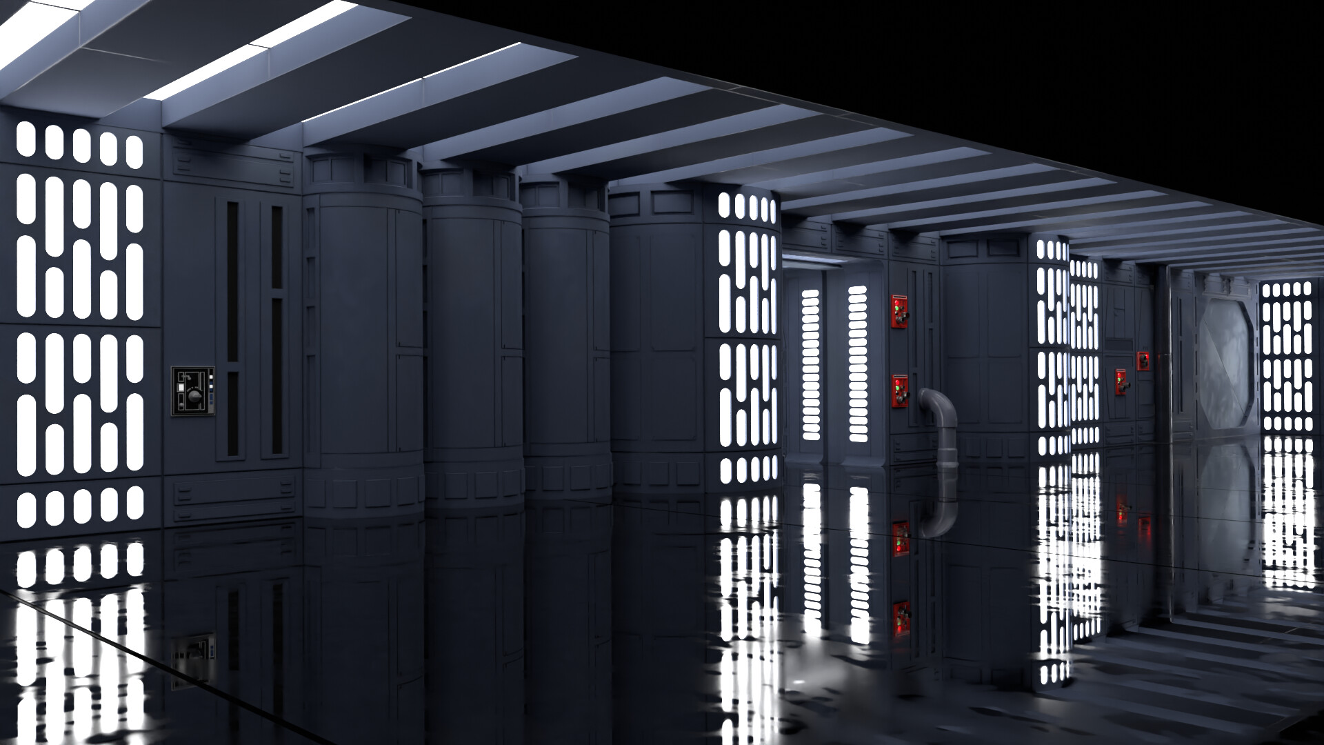 Death Star Interior Background