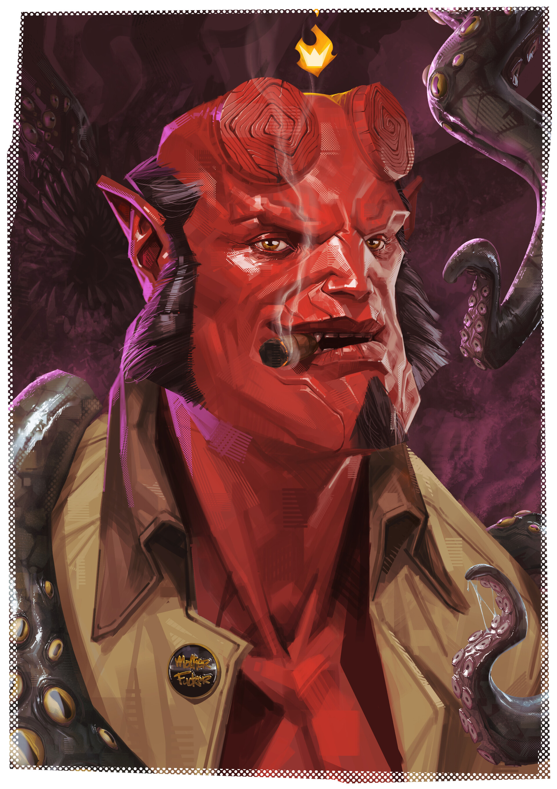 ArtStation - HELLBOY BABY