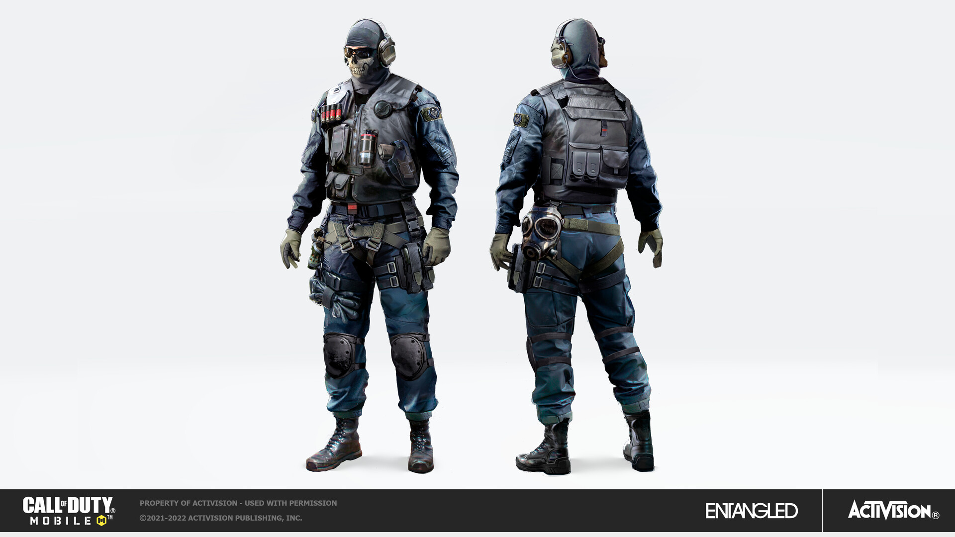 ENTANGLED Studio - In-game character concept for Call of Duty Mobile ...