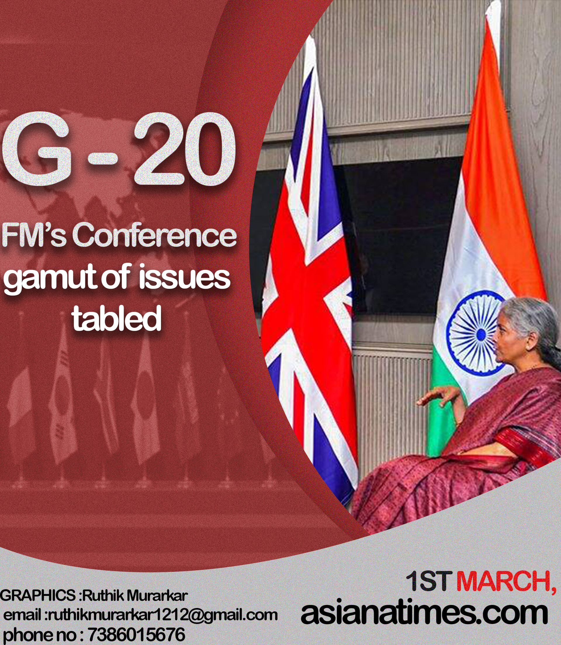 ArtStation - G-20 News artical poster