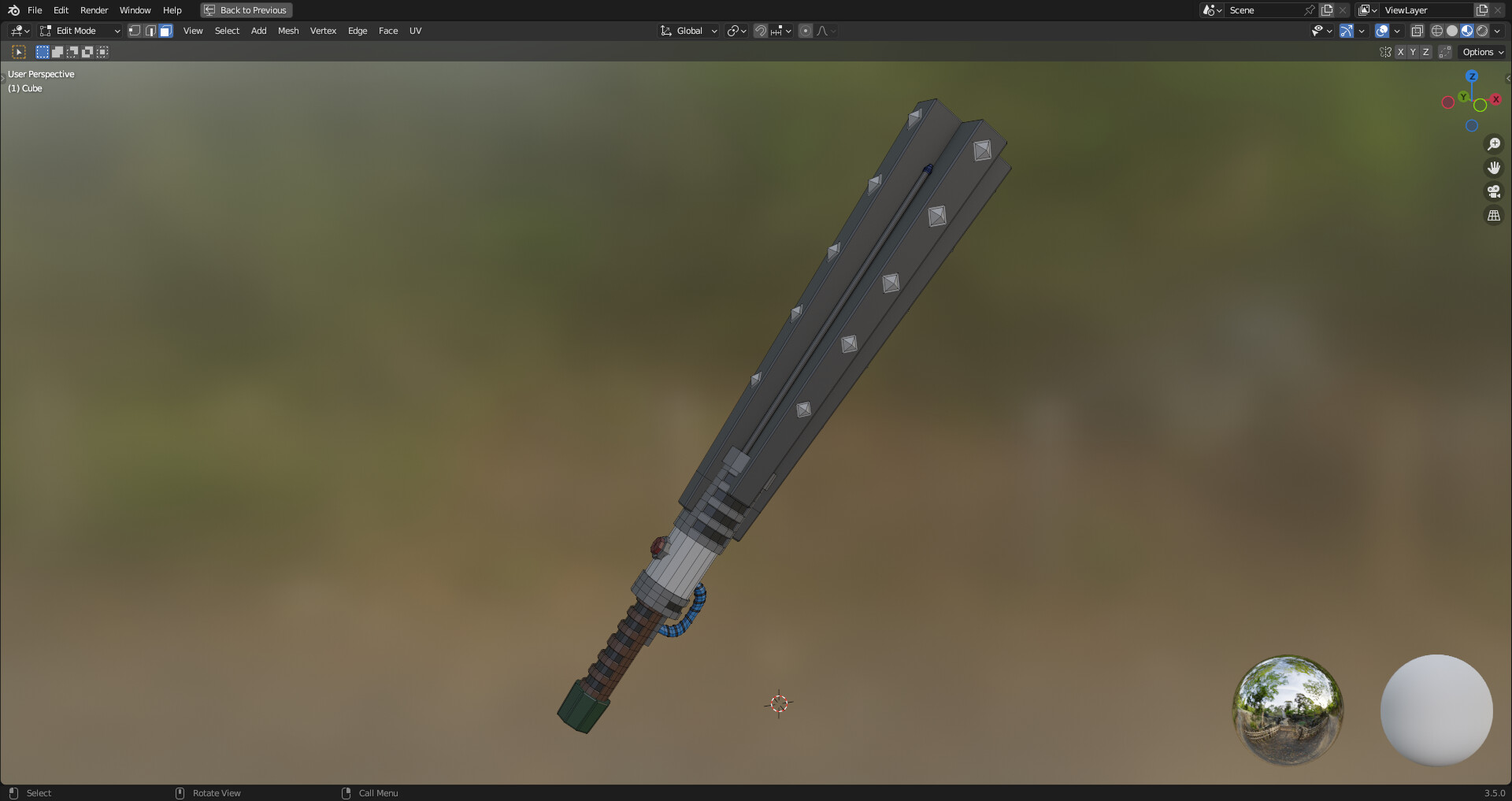 Pau Aza - Kehos - Warhammer 40K Astra Militarum ogryn melee weapon