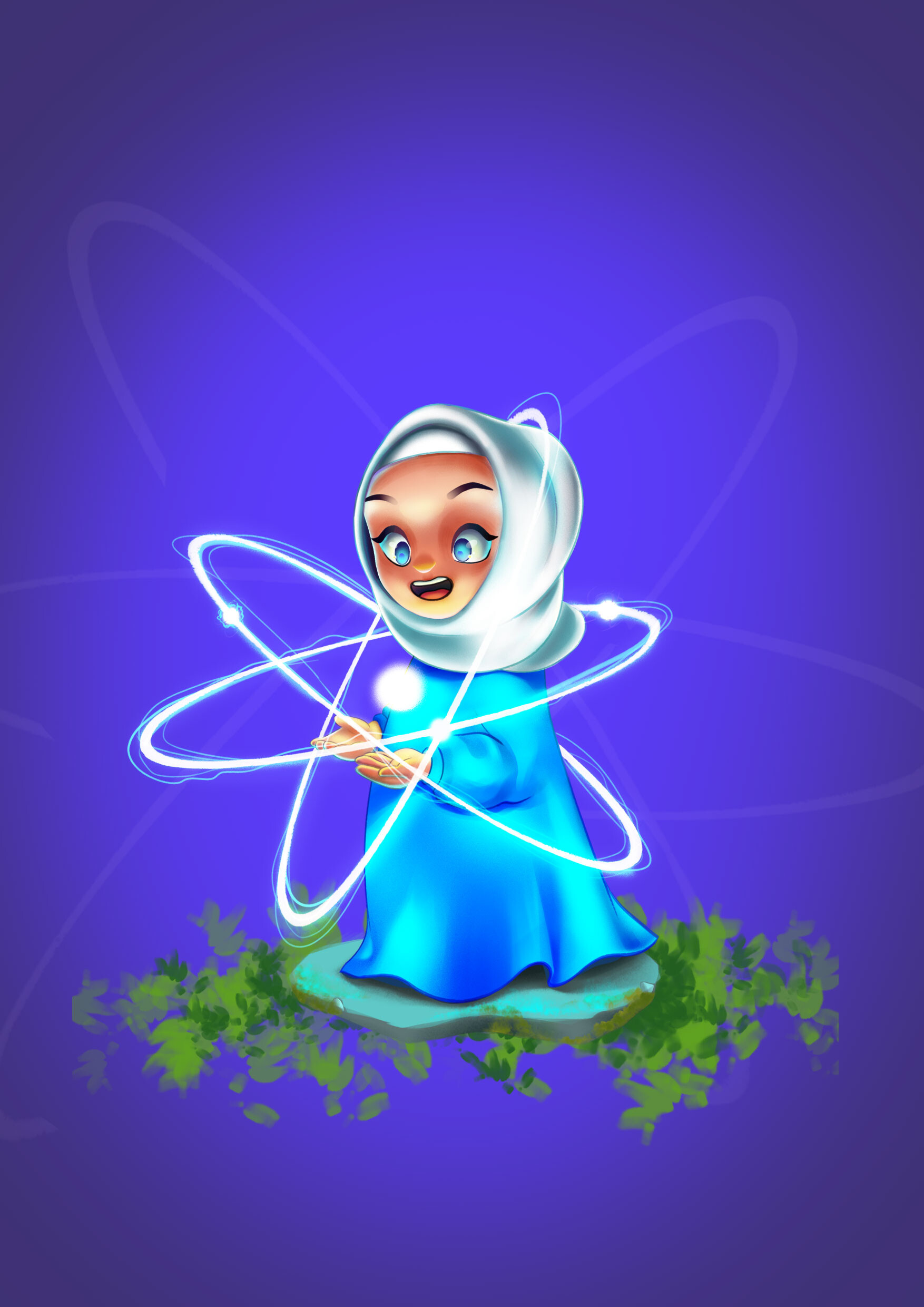 ArtStation - Mighty atom (children's book)