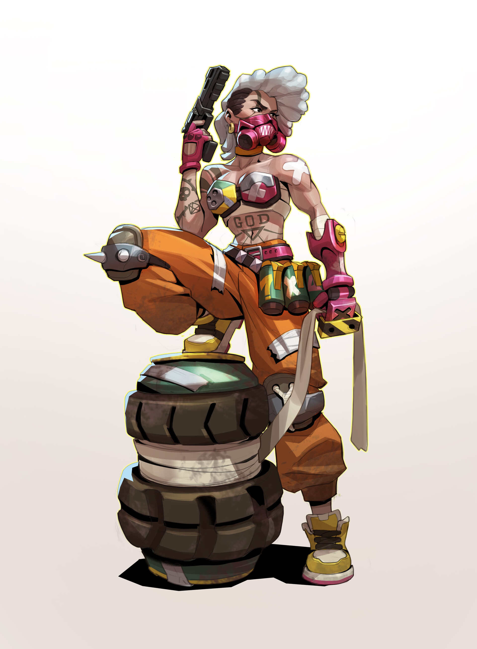 ArtStation - Wasteland Dynamite Gang