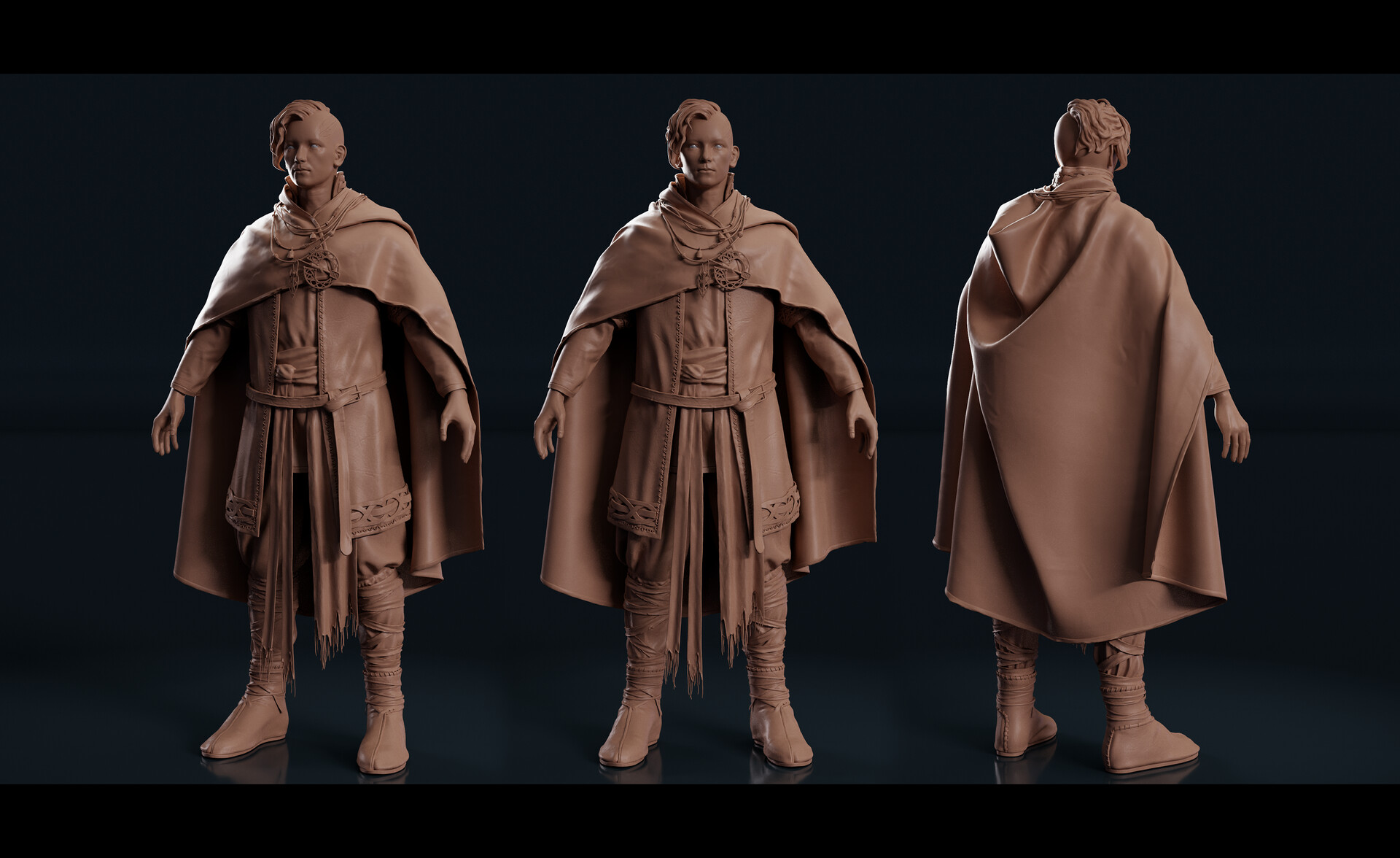 Fico Reloj - Jom: The Travelling Boy - Fan Art (WIP)