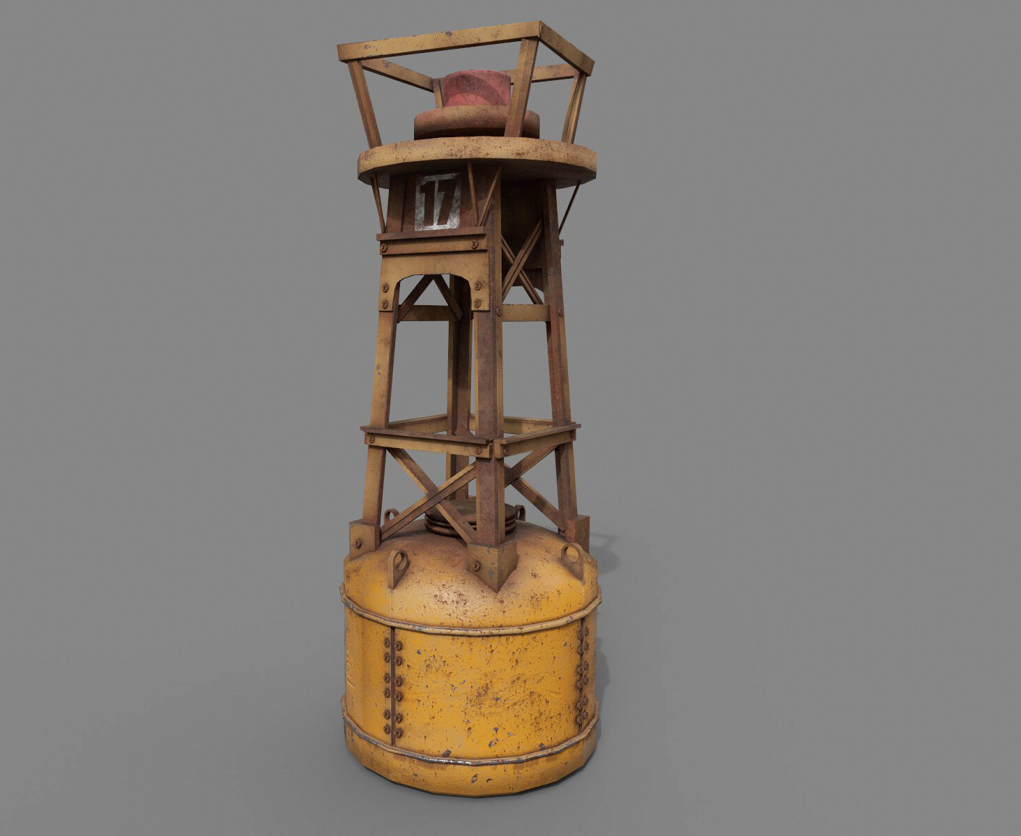 ArtStation - old water tank