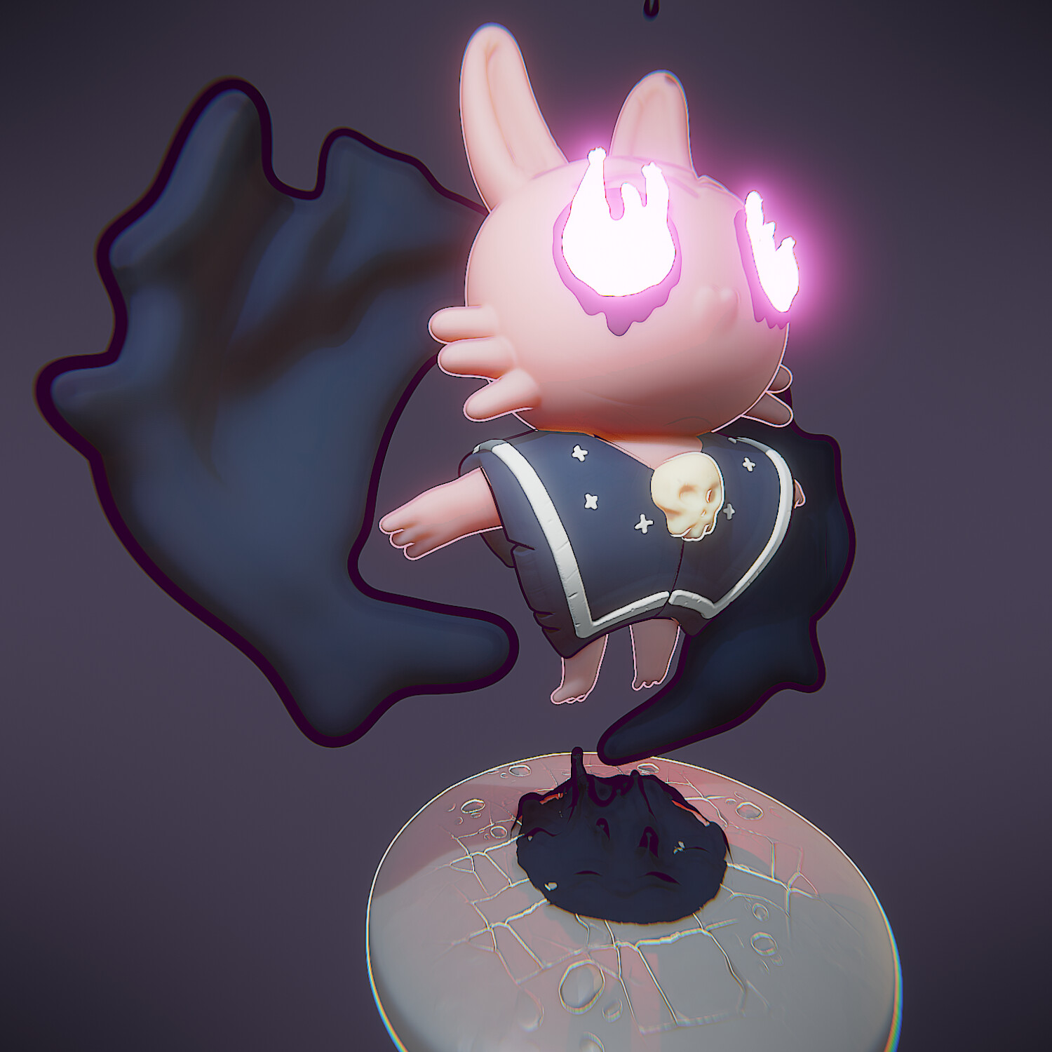 ArtStation - Cult of the Lamb Rabbit Cultist