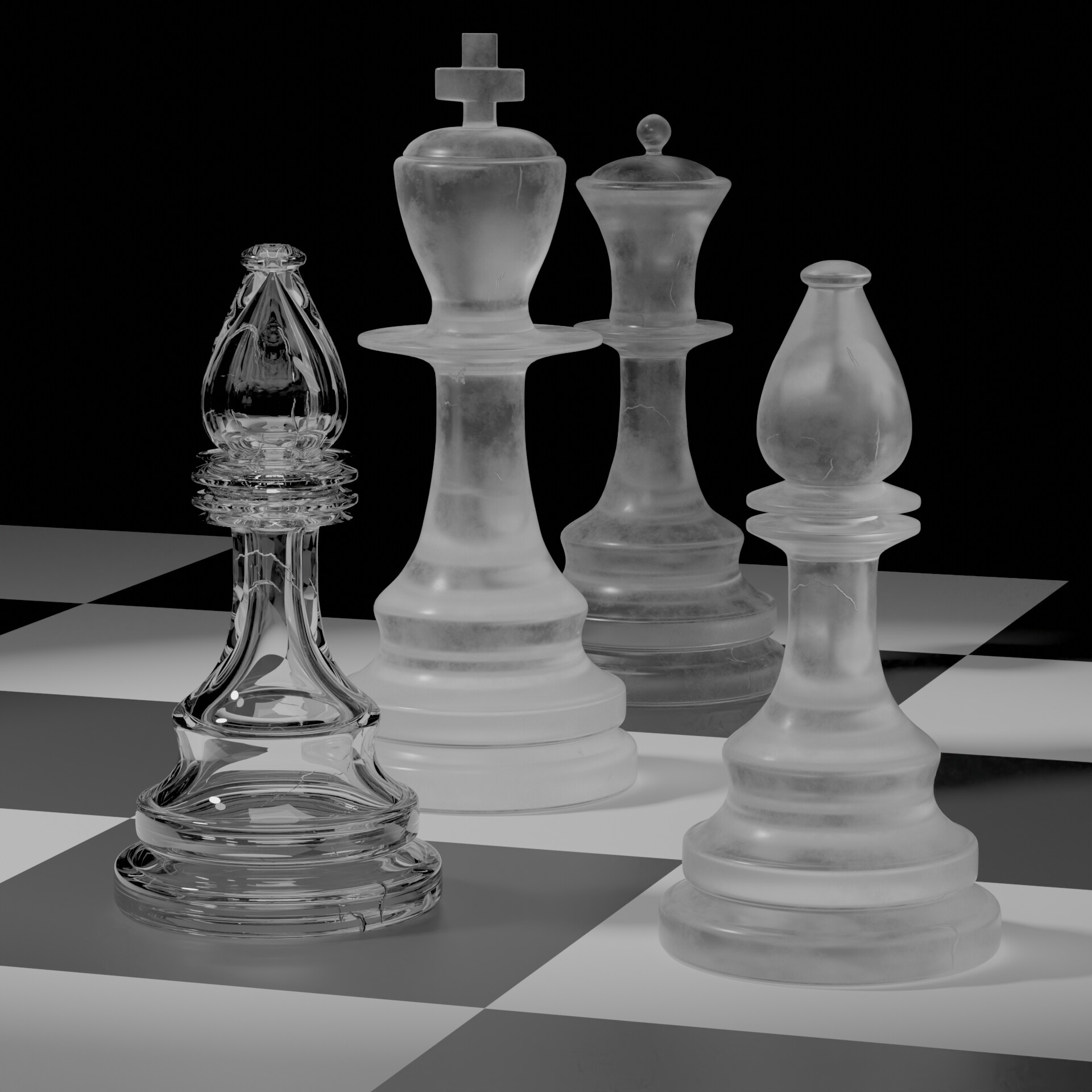 ArtStation - Chess Set