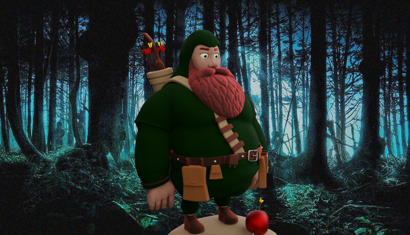 ArtStation - ranger D&D