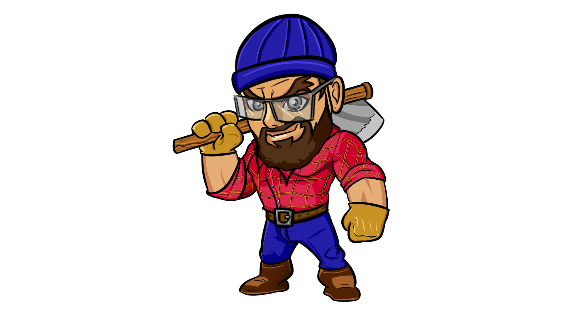 Swaraj Kadam - Lumberjack Character Concept art