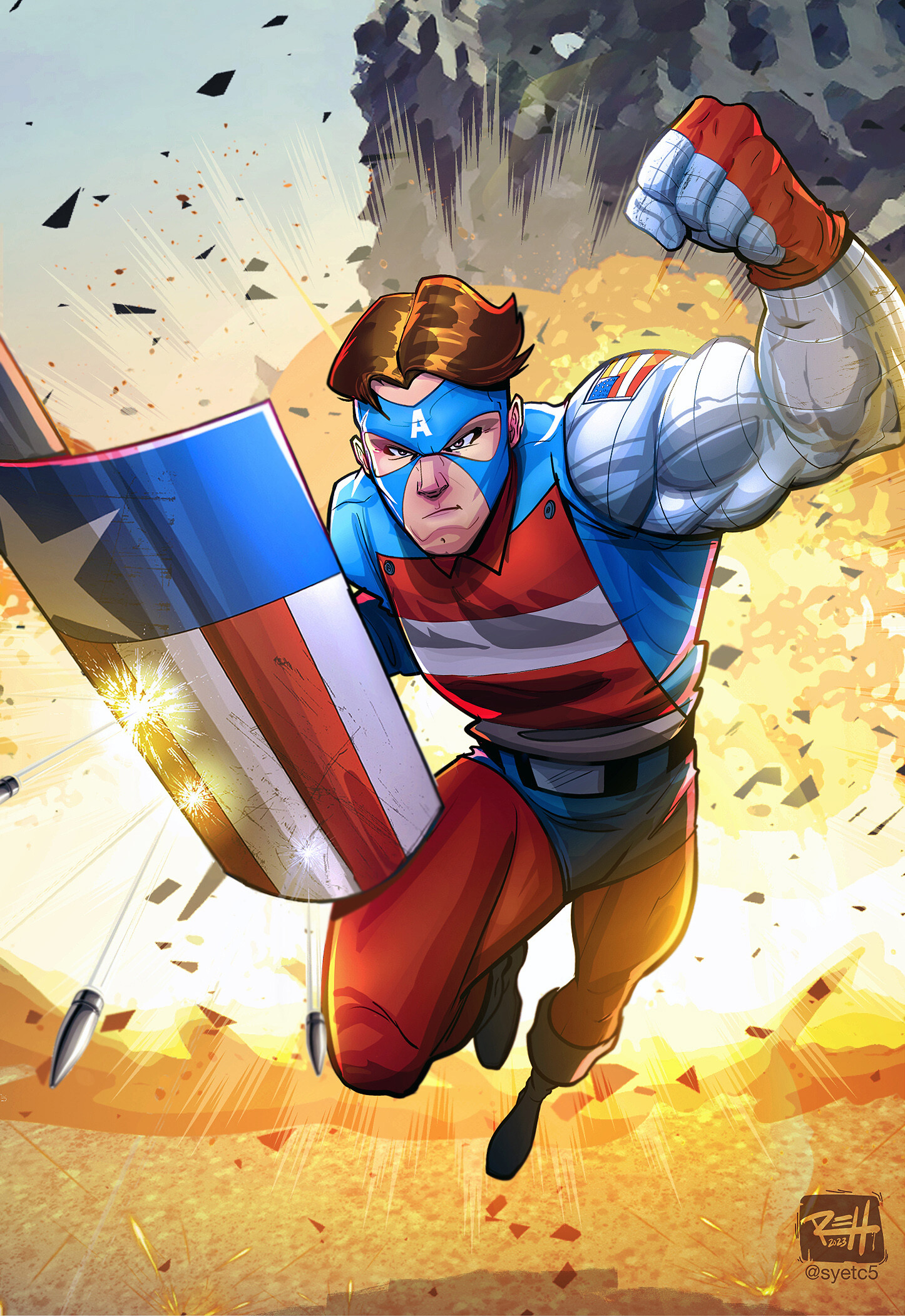 Steve Rogers Bucky Barnes Fanart